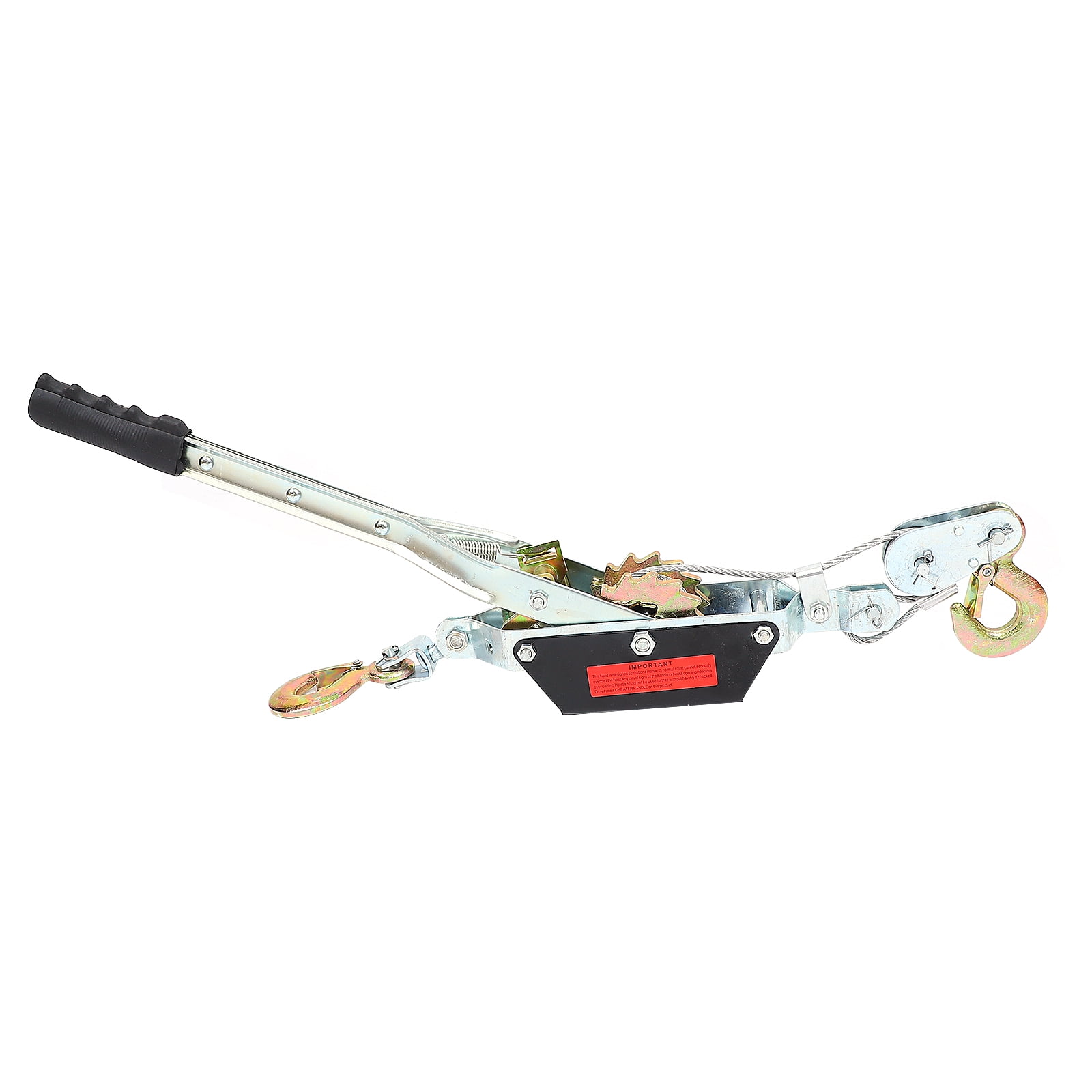 WHAMVOX Cable Puller Winch One Handed Effort Ratcheting Gear Pulley ...