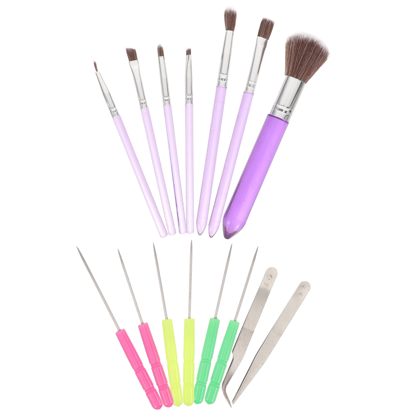 WHAMVOX Cake Decorating Hand Tools 1 Set Assorted Color Various Shapes ...