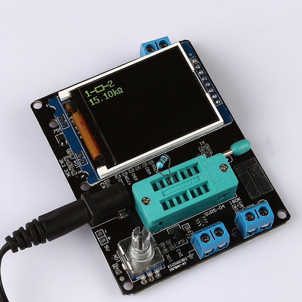 WHAMVOX Capacitor Tester LCD Transistor Capacitance Measurement ...