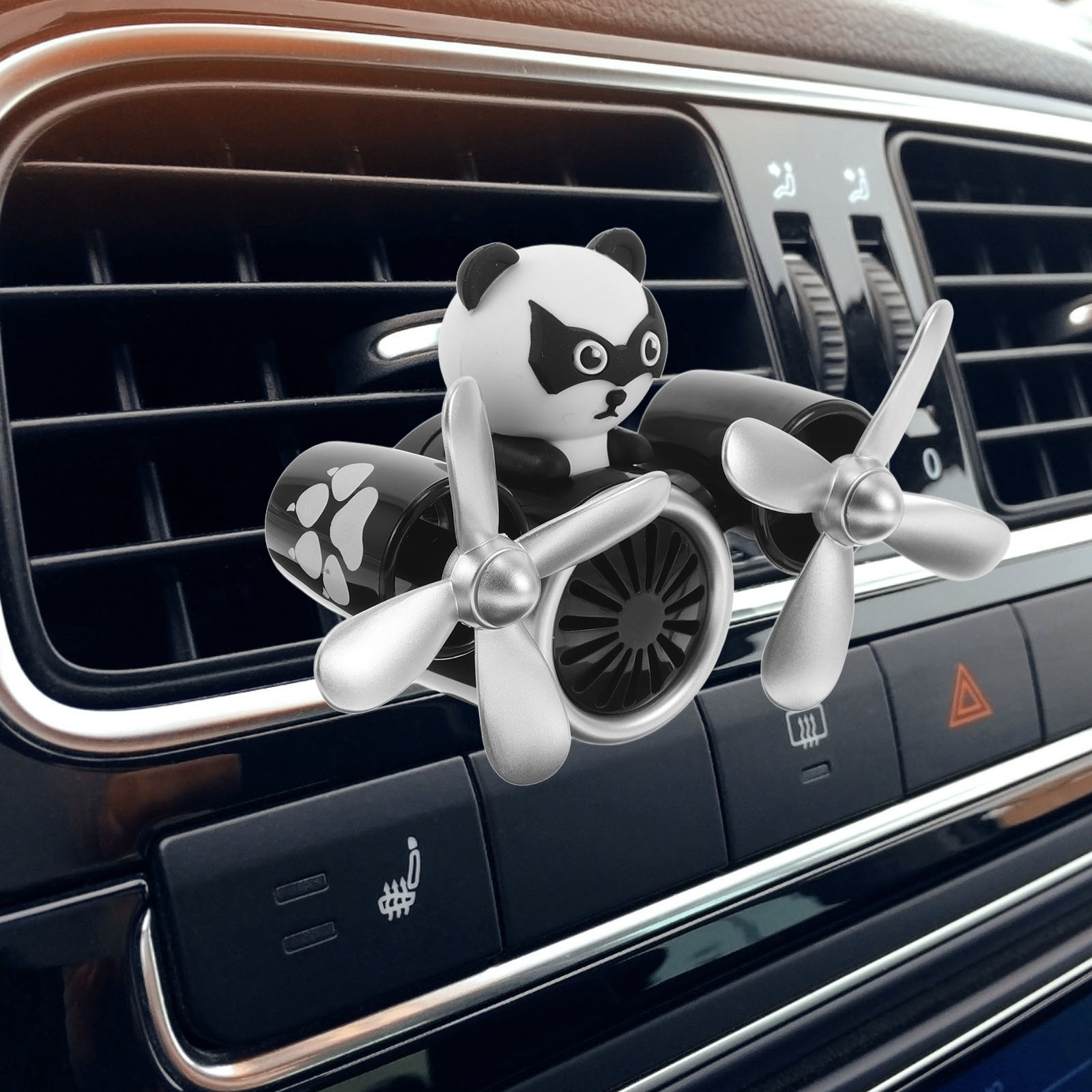 WHAMVOX Car Air Vent Clip with Rotating Propeller Cute Car Fan Diffuser Air Outlet Car Vent ...