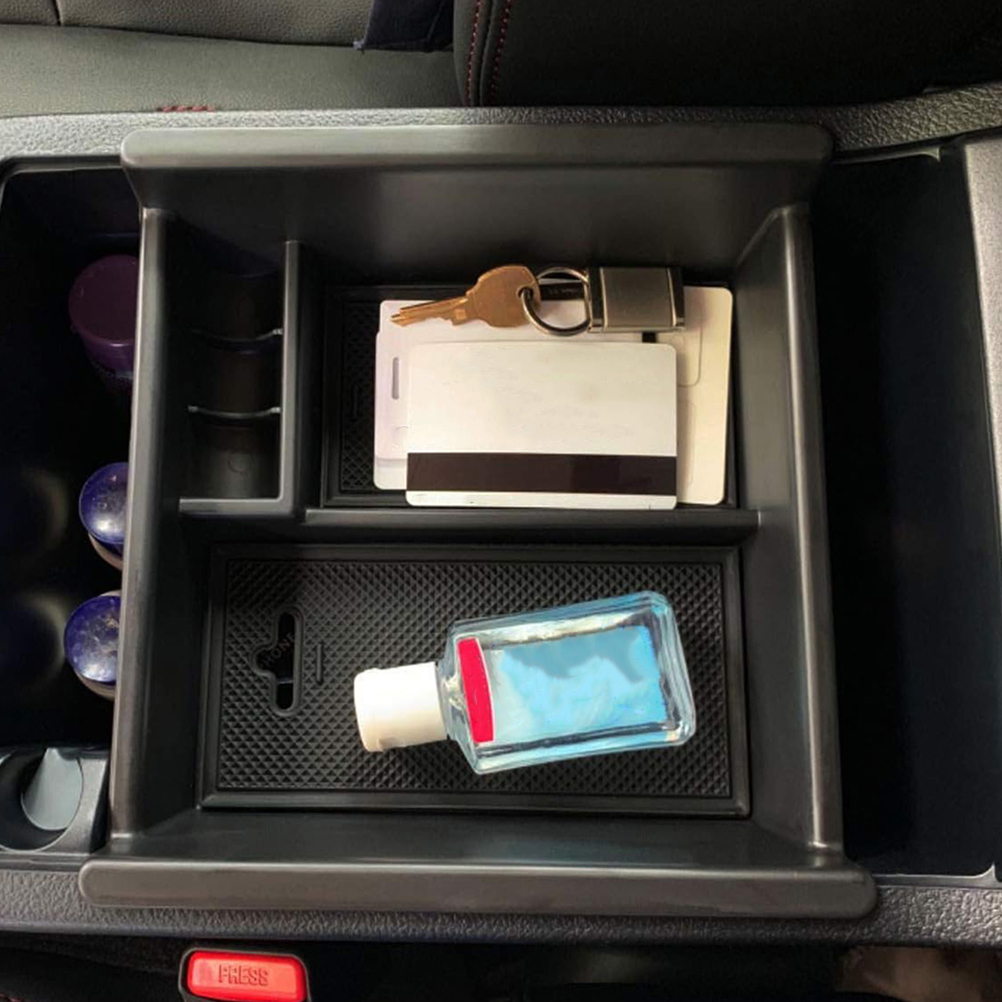 WHAMVOX Car Console Organizer Compartment Tray Center Console Armrest ...