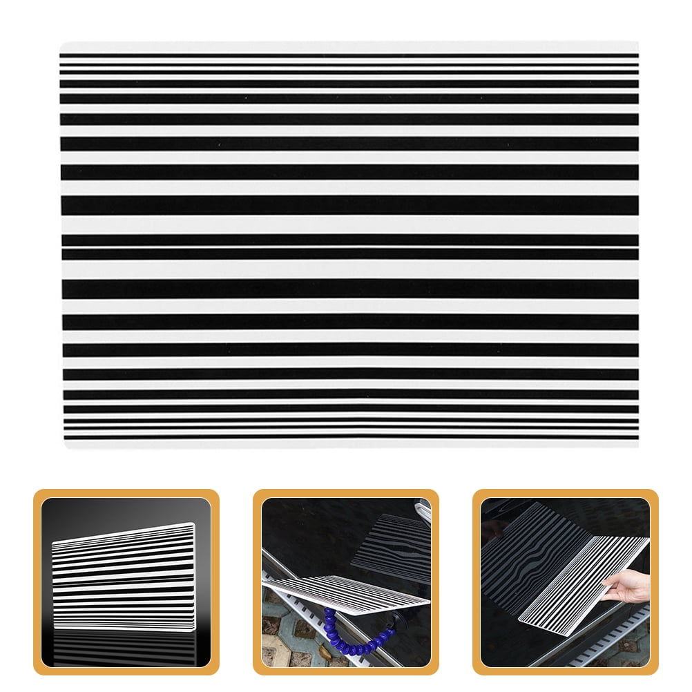WHAMVOX Car Dent Detection Board Striped Light Reflector Board Flexible ...
