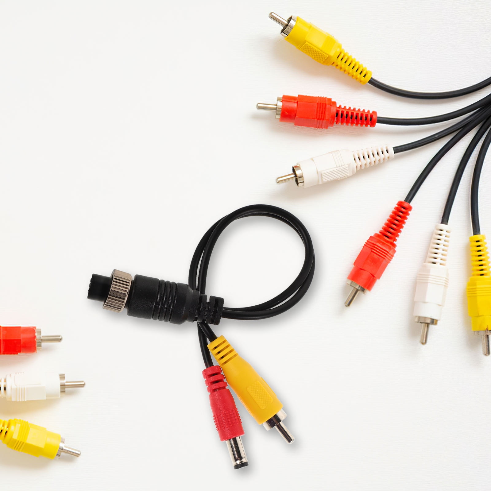 WHAMVOX Car Reverse Camera Connector Adapter 1Pcs for Rearview System ...