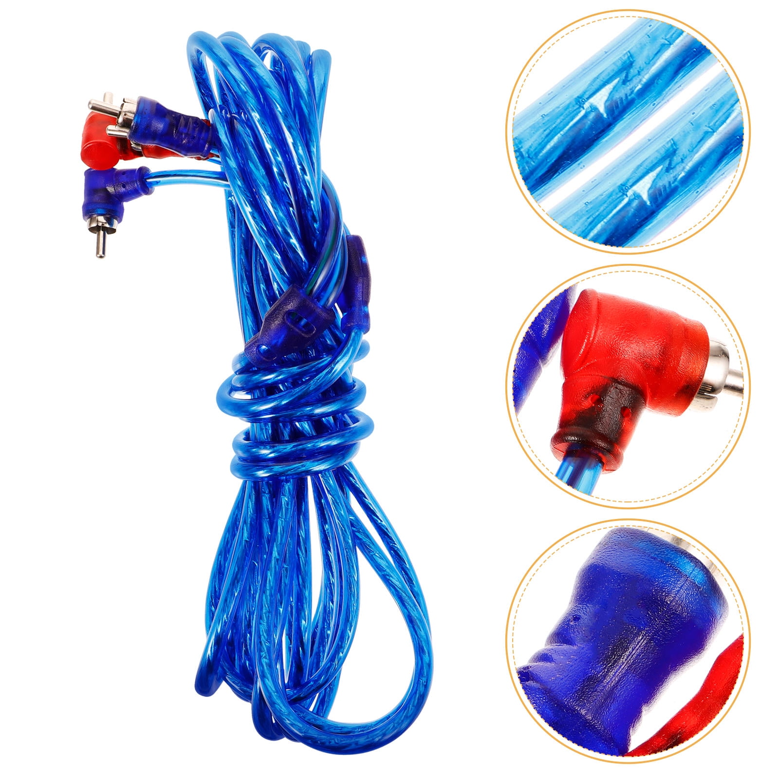 WHAMVOX Car Speaker Wire Car Modification Power Amplifier Subwoofer ...