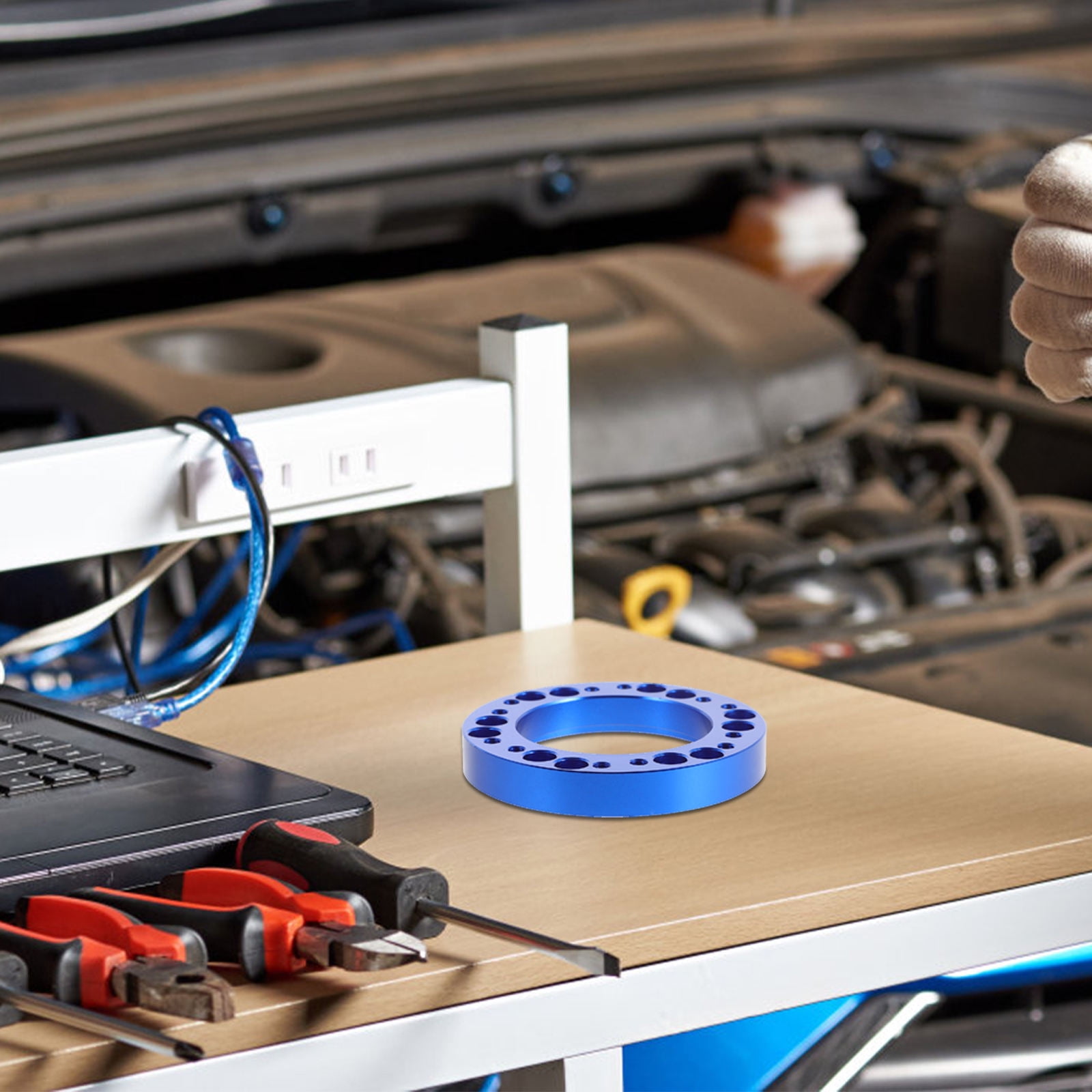 WHAMVOX Car Steering Wheel Adapter Riser Vehicle Steering Wheel Adapter ...