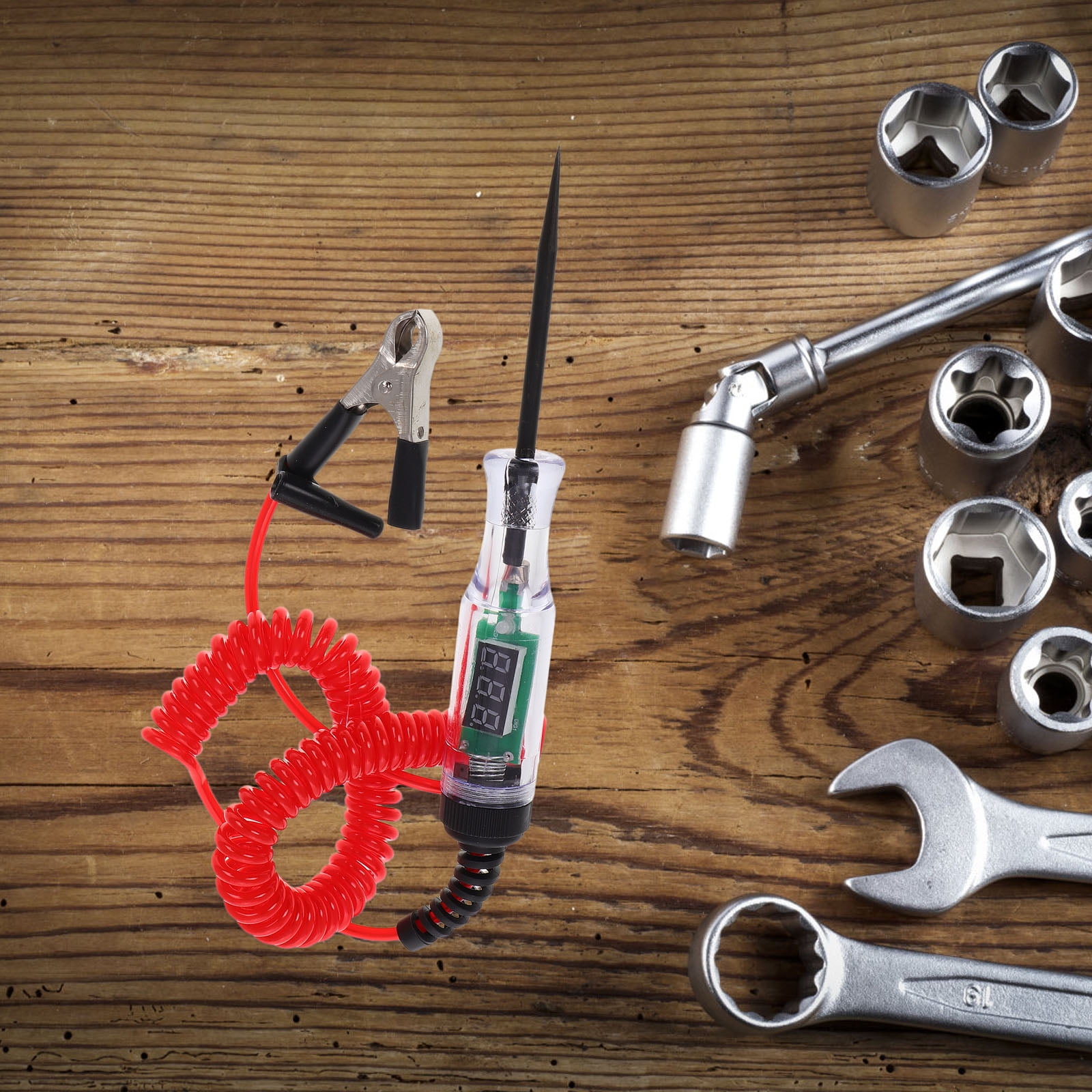 WHAMVOX Car Test Light 3-70 V Circuit Electric Auto Led Tester Pen With ...