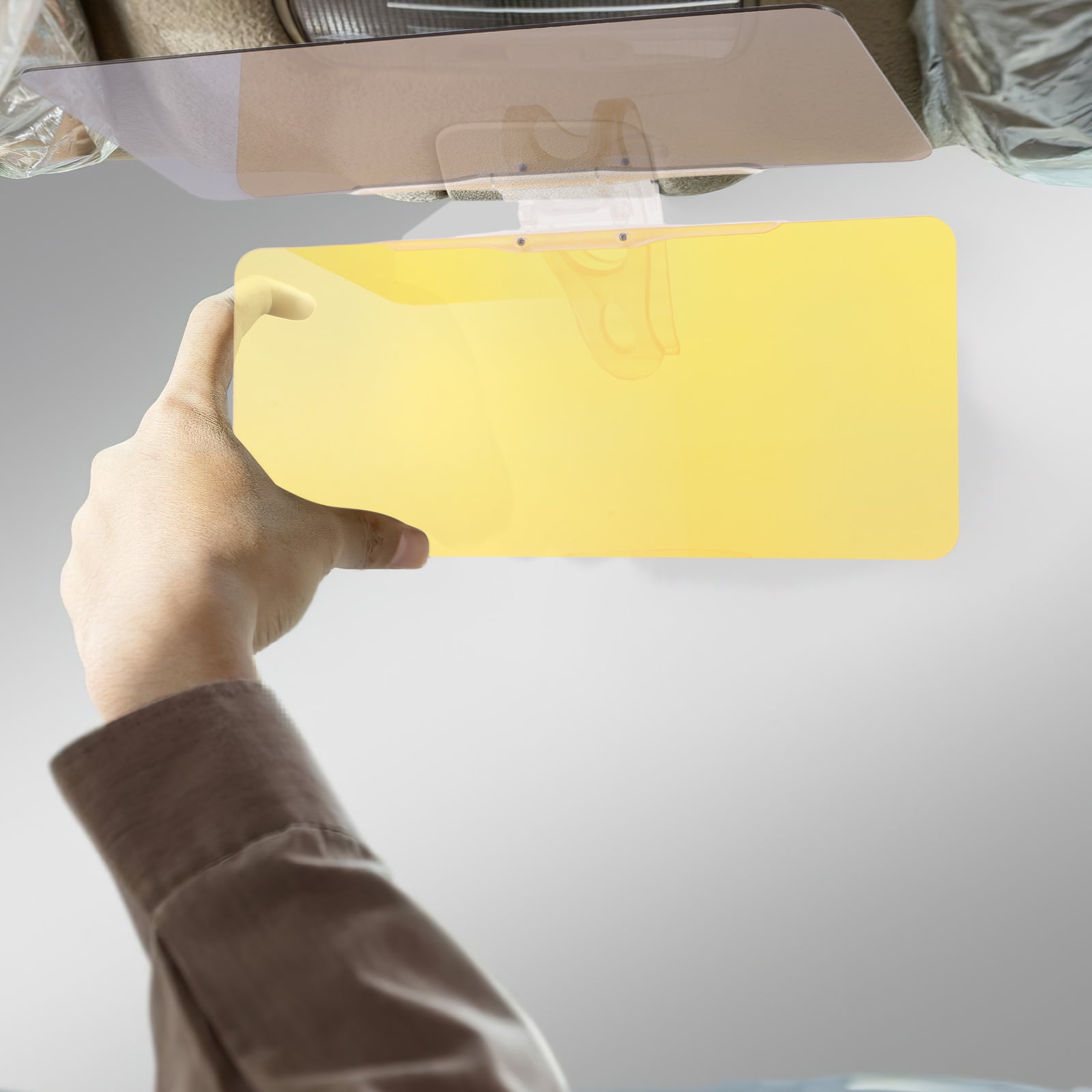 WHAMVOX Cars Sun Visor Day And Night Shade Windshield Anti-Glare ...