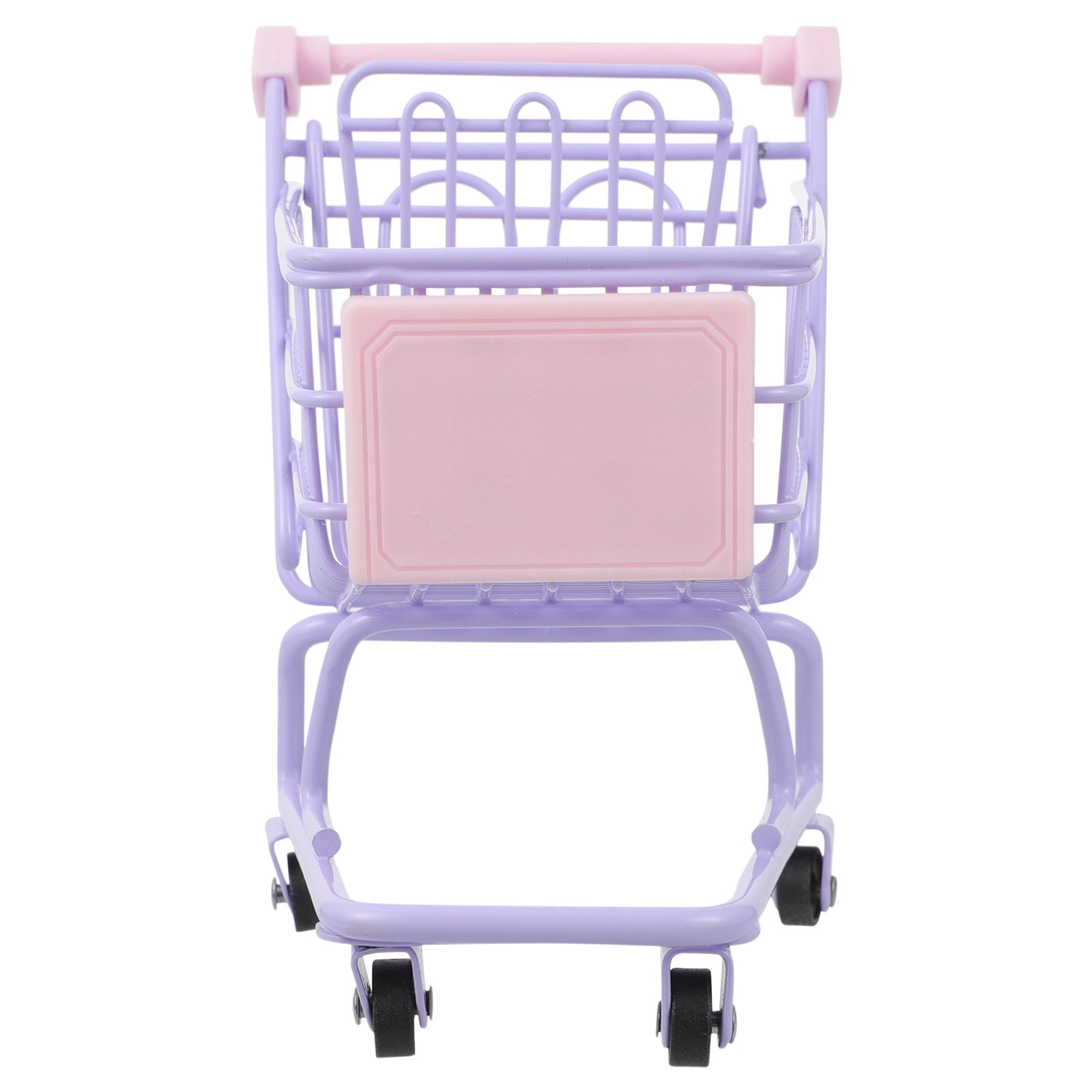 WHAMVOX Cart Grocery Mini Shopping Creative Trolley Model Decorative ...