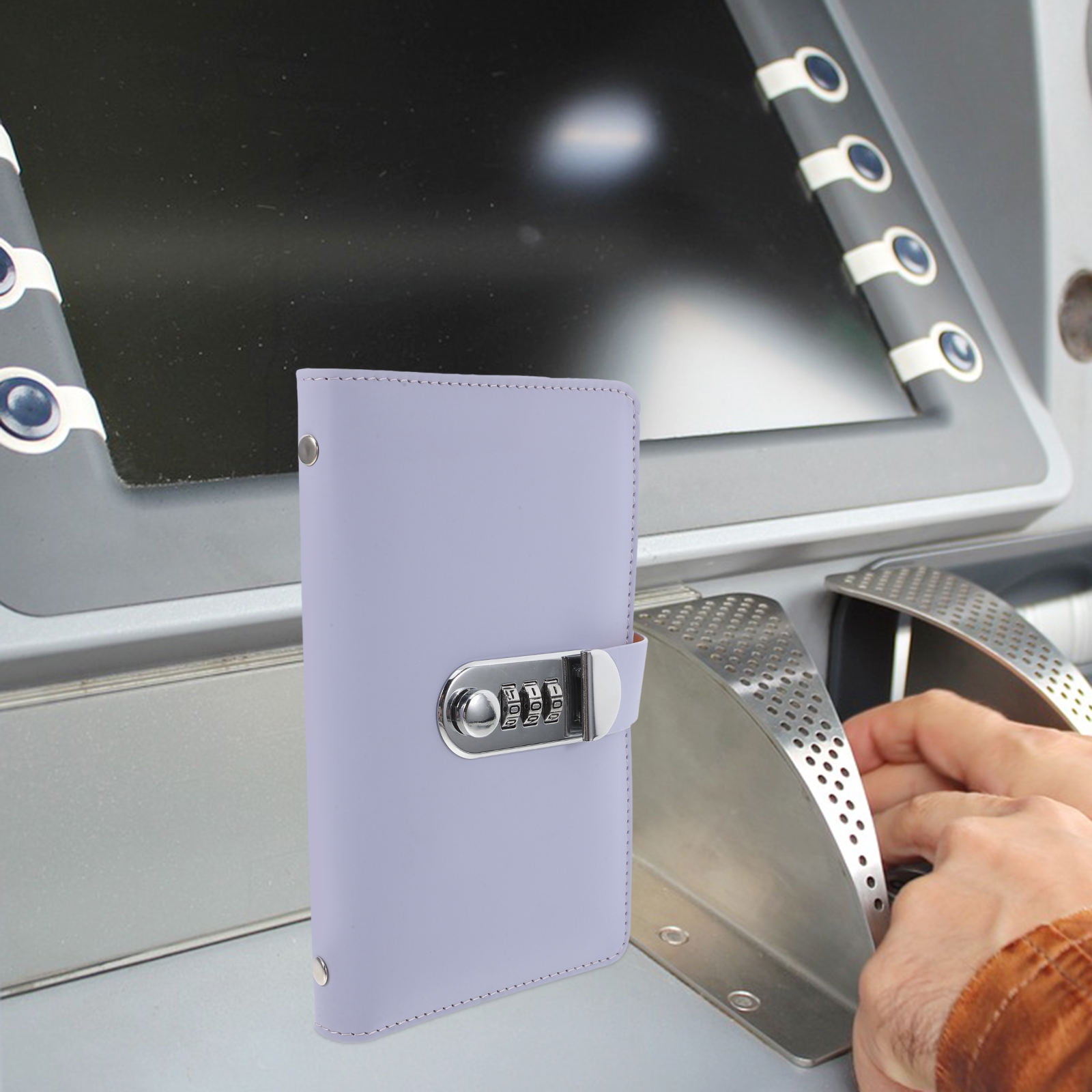 WHAMVOX Cash Binder Money Management Binder Locked Money Binder ...