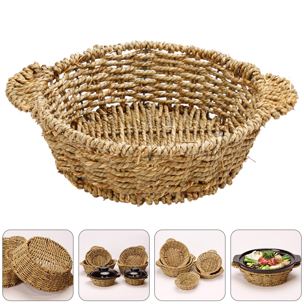 WHAMVOX Casserole Basket for Dining Table Hot Dish Mat 1Pack Assorted ...