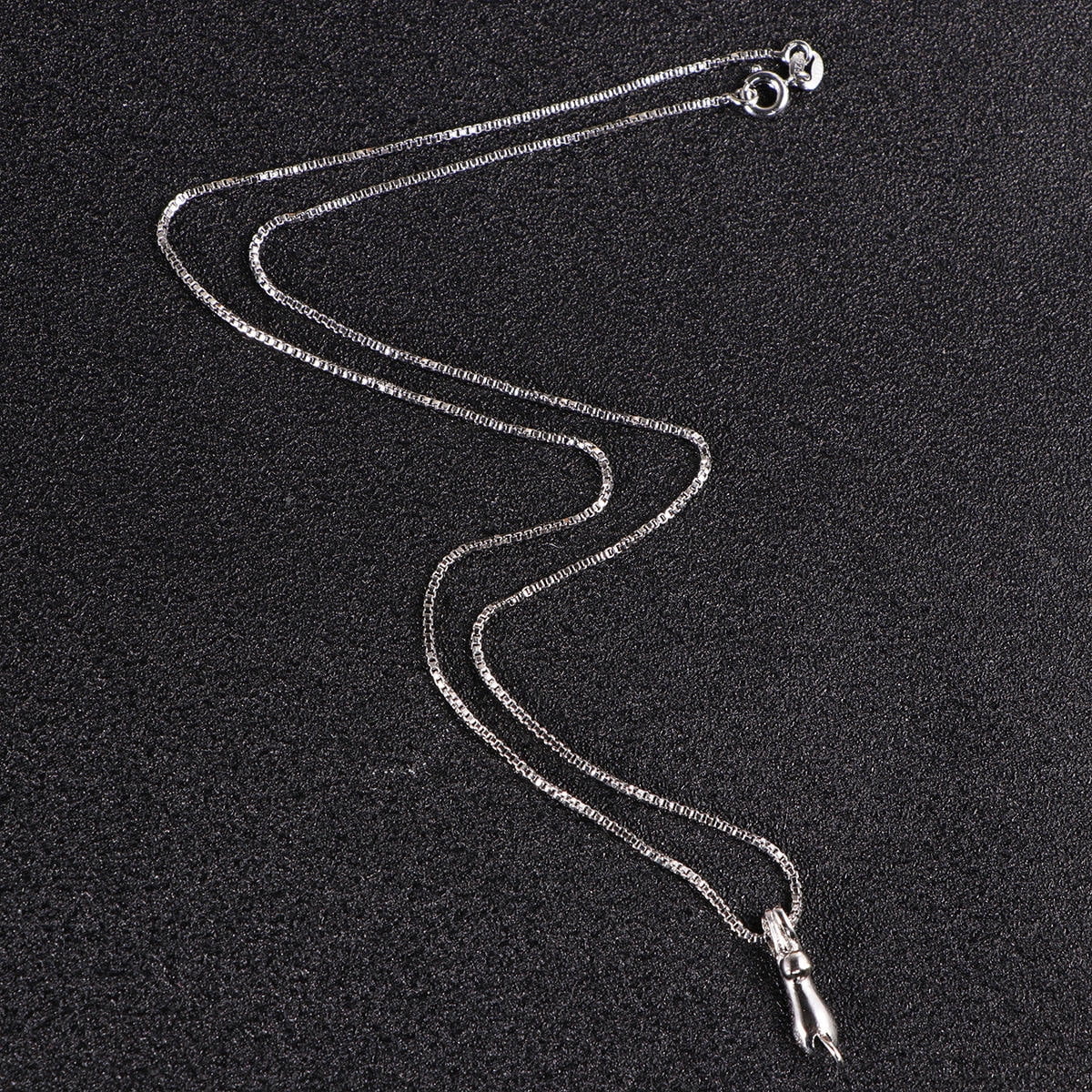 WHAMVOX Cat Pendant Collarbone Chain Animal Necklace Cute Miss ...