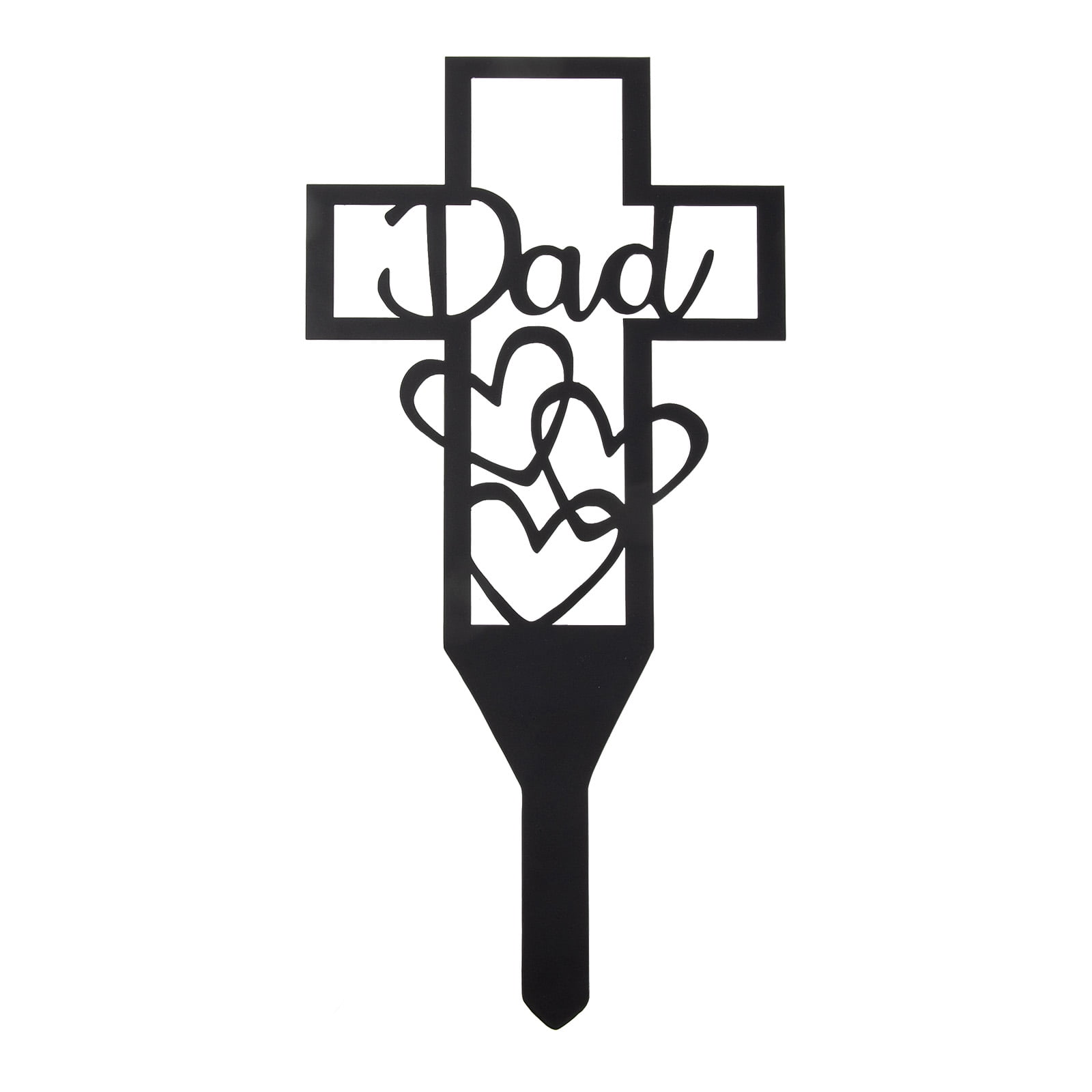 WHAMVOX Cemetery Insert Decorations Grave Markers for Christmas Outdoor ...