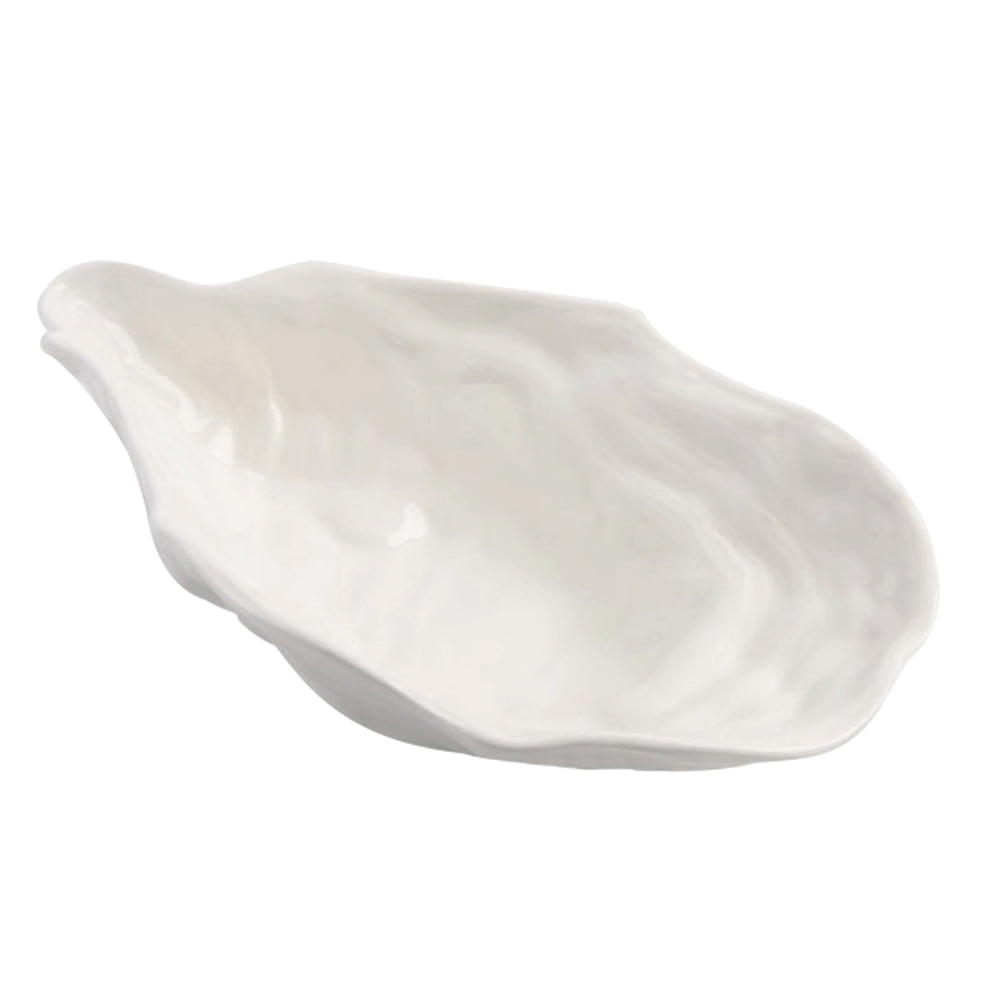 WHAMVOX Ceramic Oyster Platter Shell Shaped Serving Dish Decorative ...