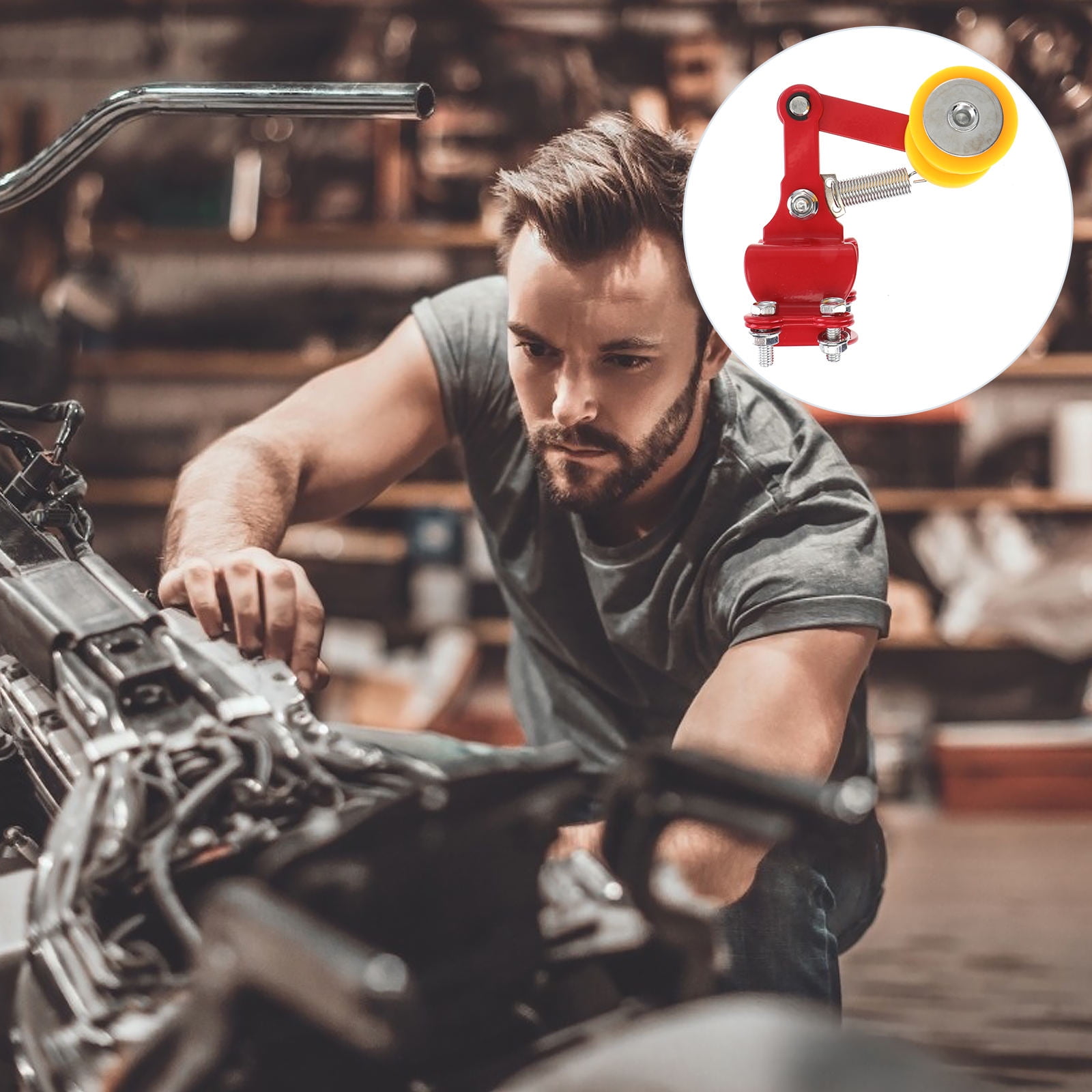 WHAMVOX Chain Regulator Motorcycle Adjuster Tensioner for Dirt Bike ...