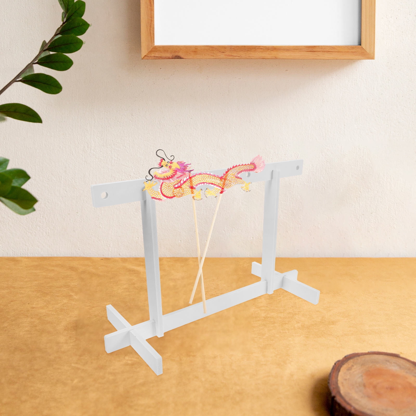 WHAMVOX Chinese Shadow Puppet Toy Storage Stand Traditional Puppet ...