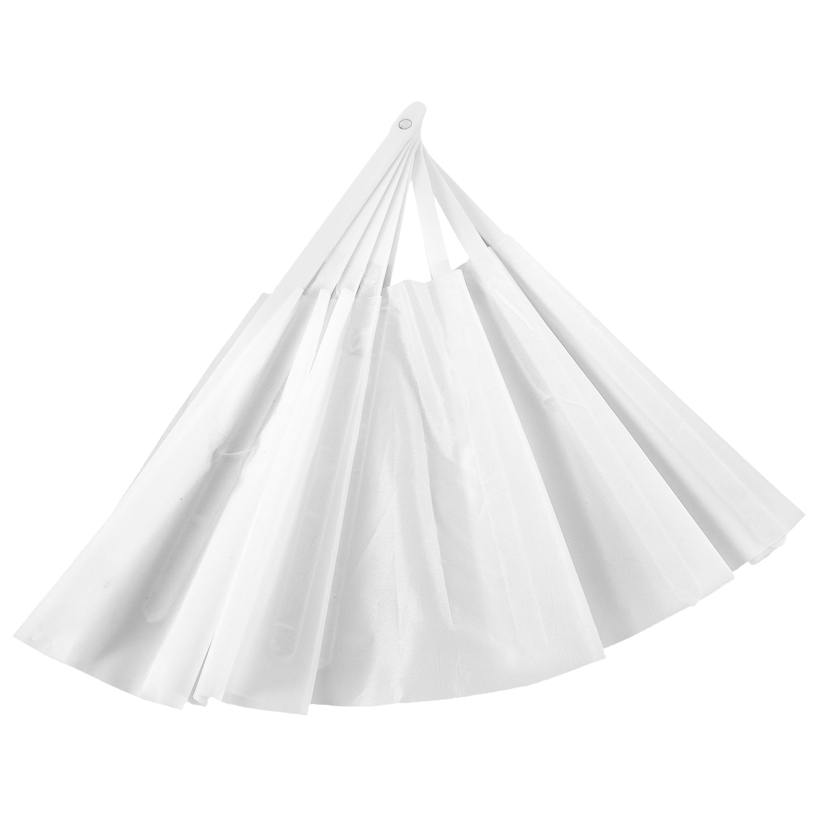 WHAMVOX Chinese Style Decorative Folding Fans Large Fabric Dance Party ...