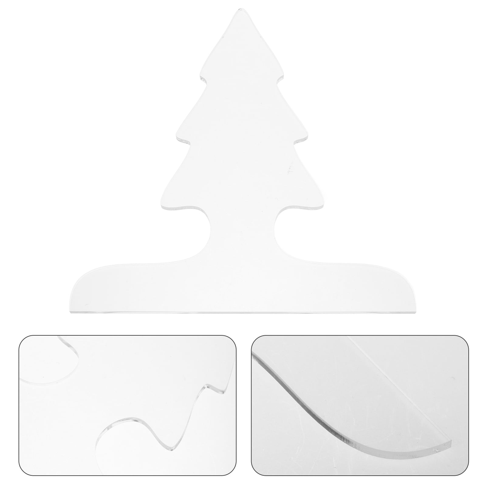 WHAMVOX Clear Acrylic Cutting Board Handles Stencils Christmas ...