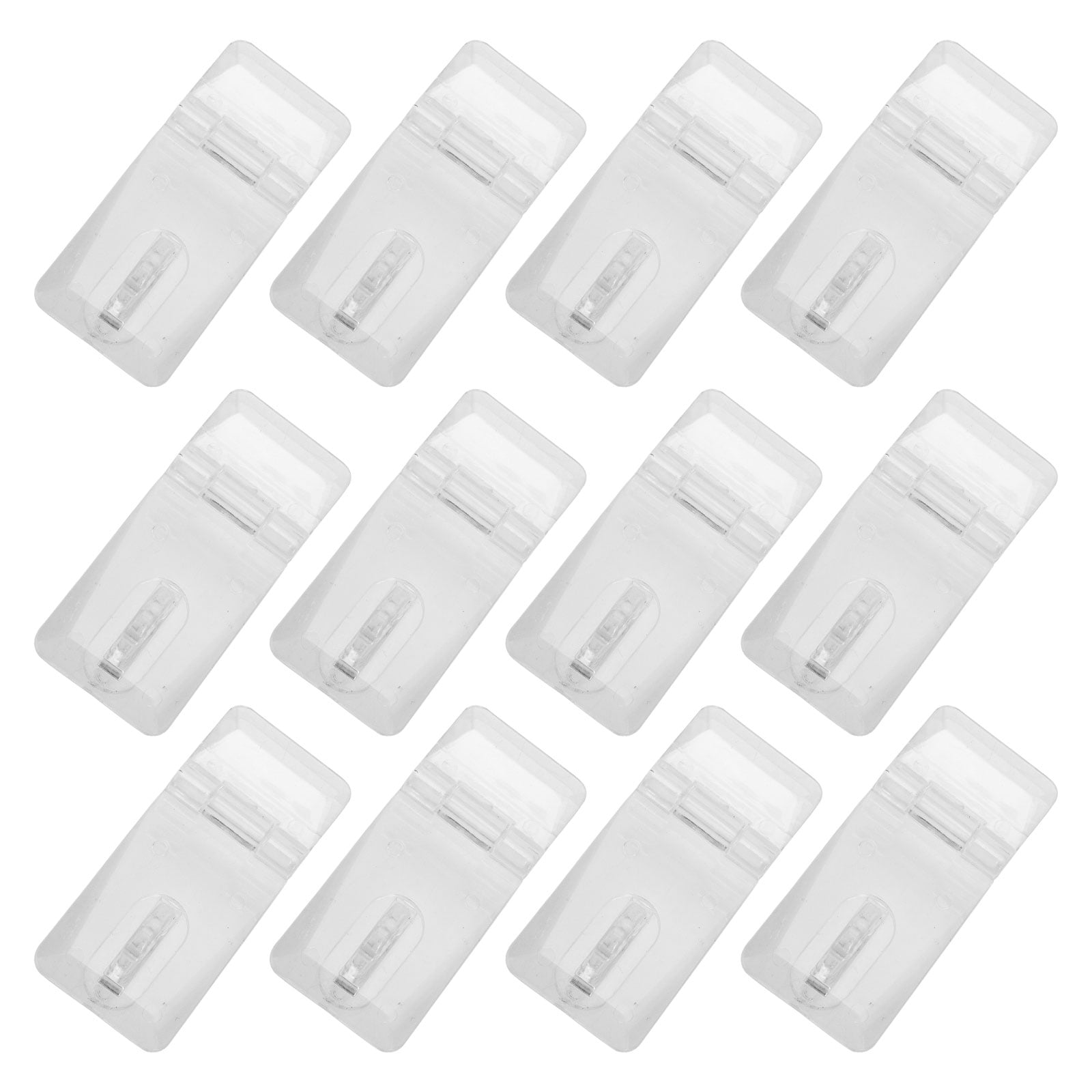 WHAMVOX Clear Acrylic Lock Hasp for Box Use Transparent Hinge with Easy ...
