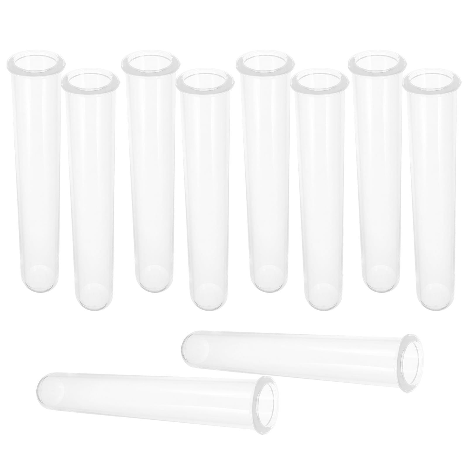 WHAMVOX Clear Acrylic Test Tubes for Lab Use with Transparent Design ...