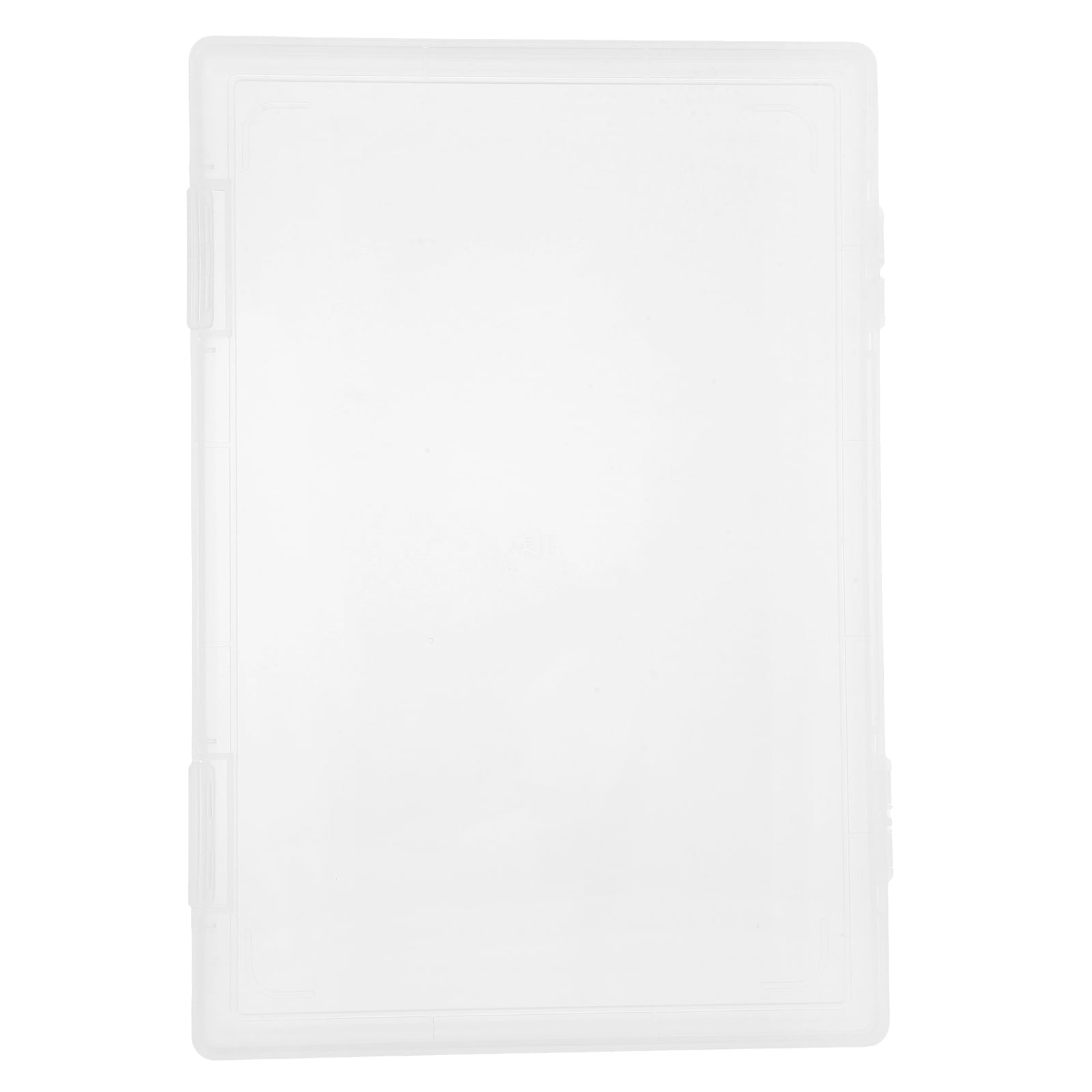 WHAMVOX Clear File Portable Project Case Plastic Storage Box for Letter ...