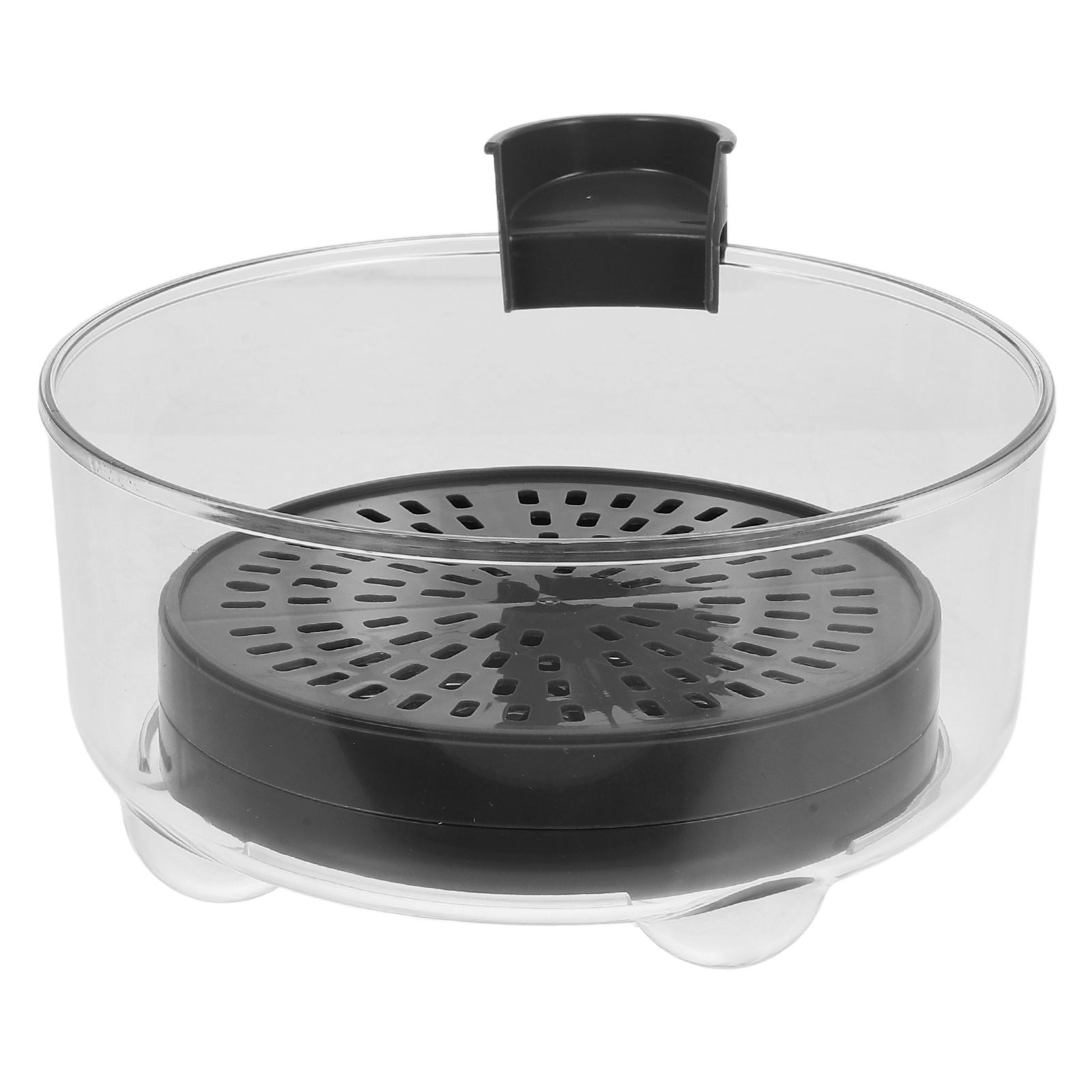 WHAMVOX Clear Plastic Planter Saucer - Drip Tray For Under Plant Flower ...