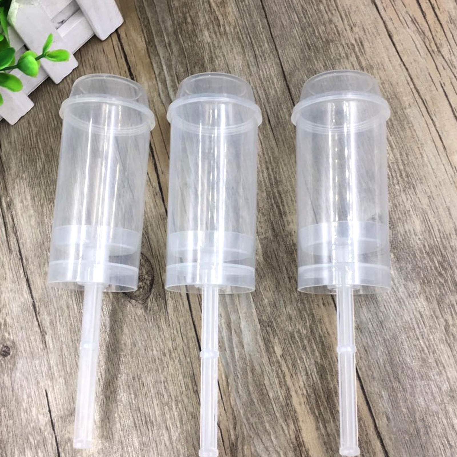 WHAMVOX Clear Pushup Cake Containers for Storage Reusable Plastic ...