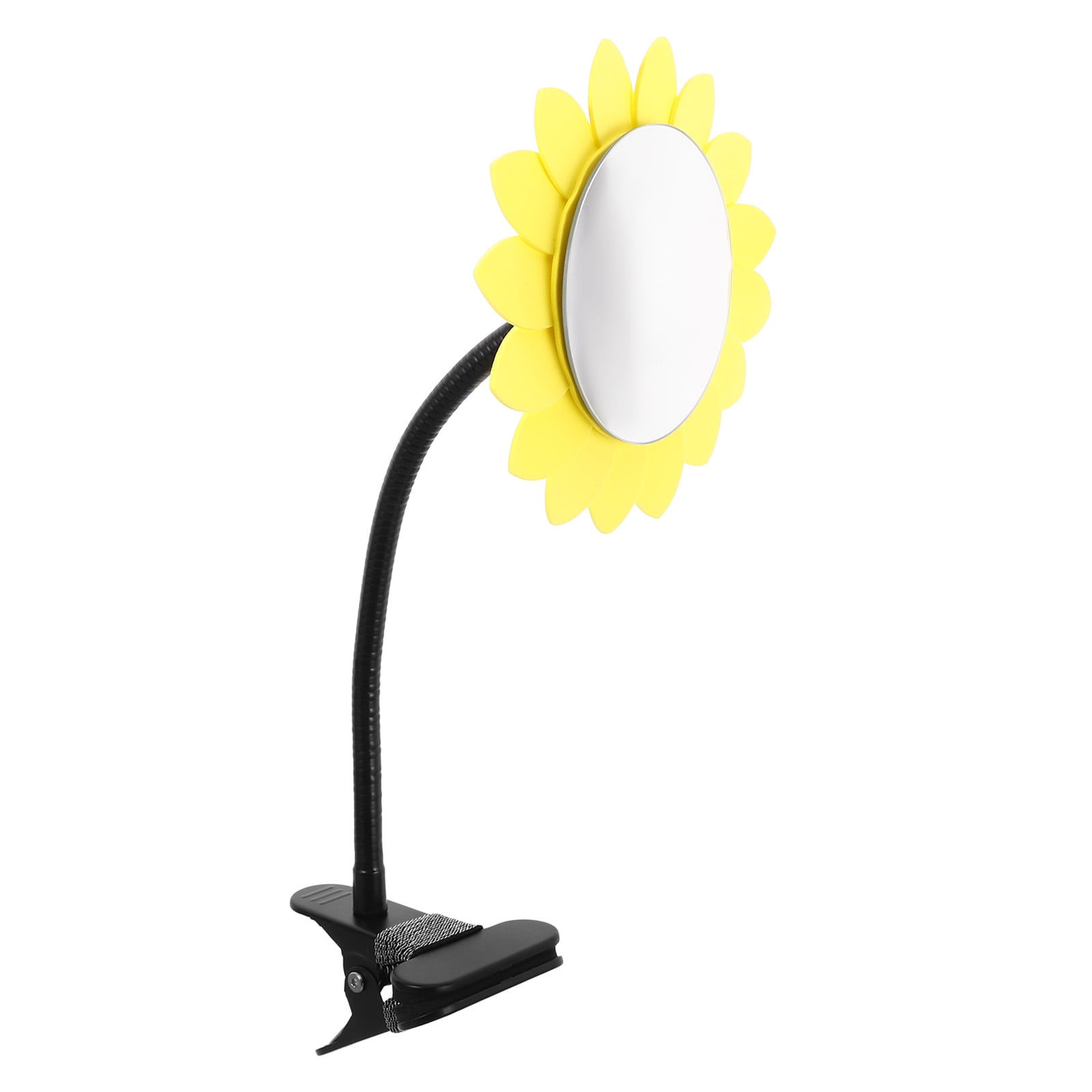 WHAMVOX Clip On Security Mirror,Sunflower Computer Rear-View Mirror ...