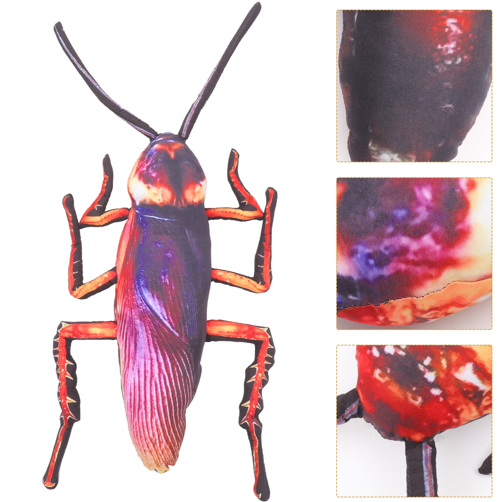 COMPUKAS Stuffed Toy Roach Brown 1Pcs 20.5x5.1x4.3in - Walmart.com