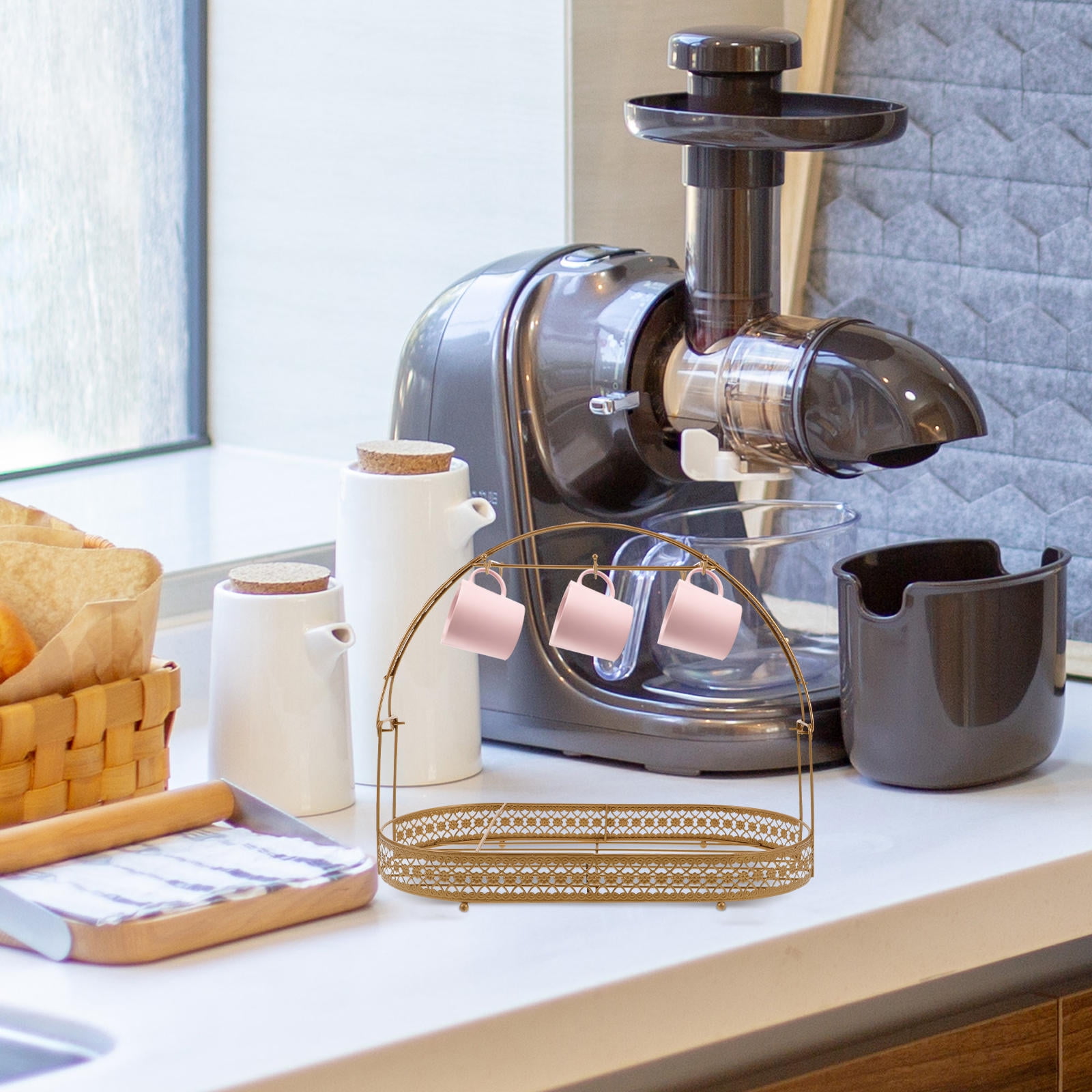 WHAMVOX Coffee Mug Holder Mug Holders for Counter Coffee Rack Cup ...