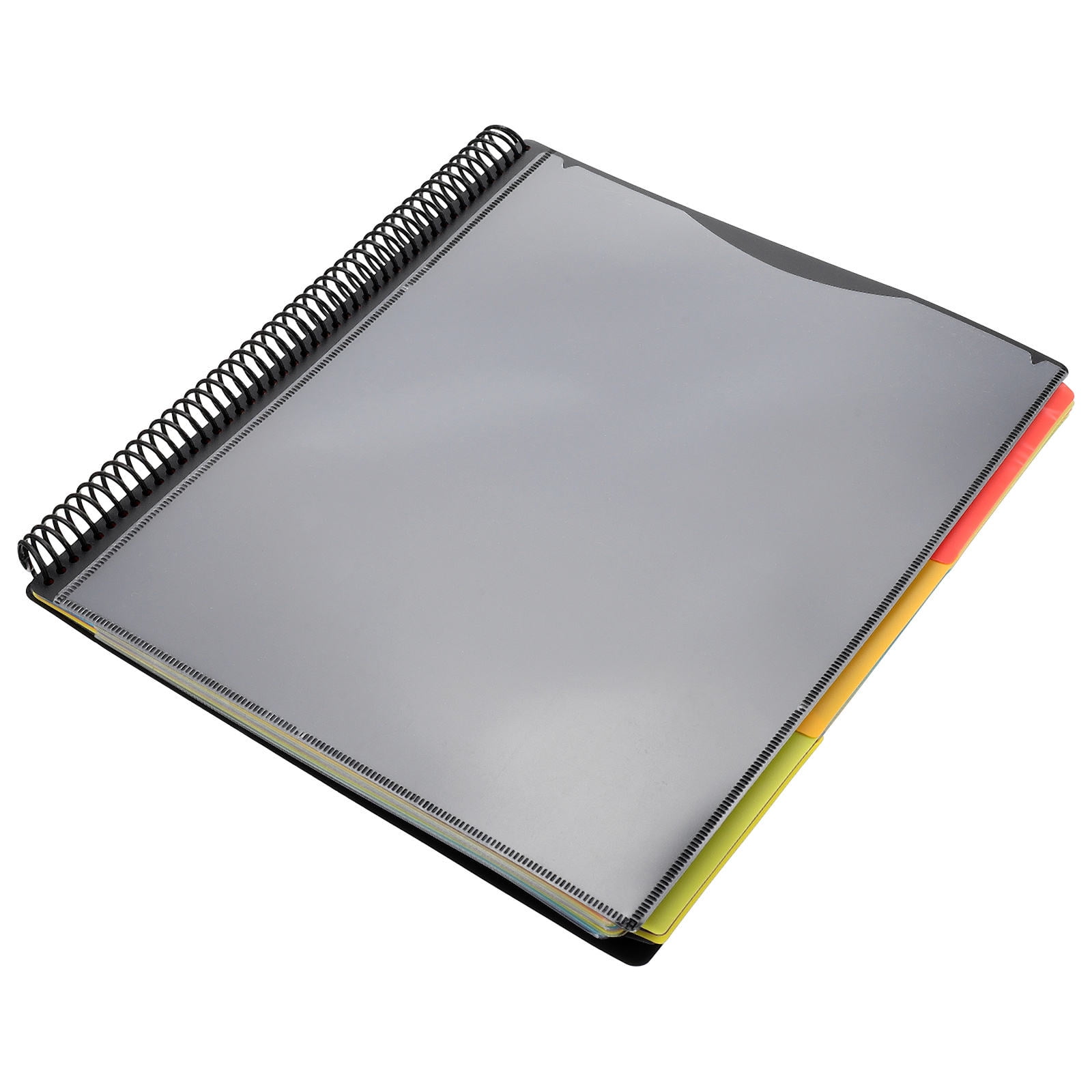 WHAMVOX Coil Notebook Folder Folders Spiral Project Organizer Document ...