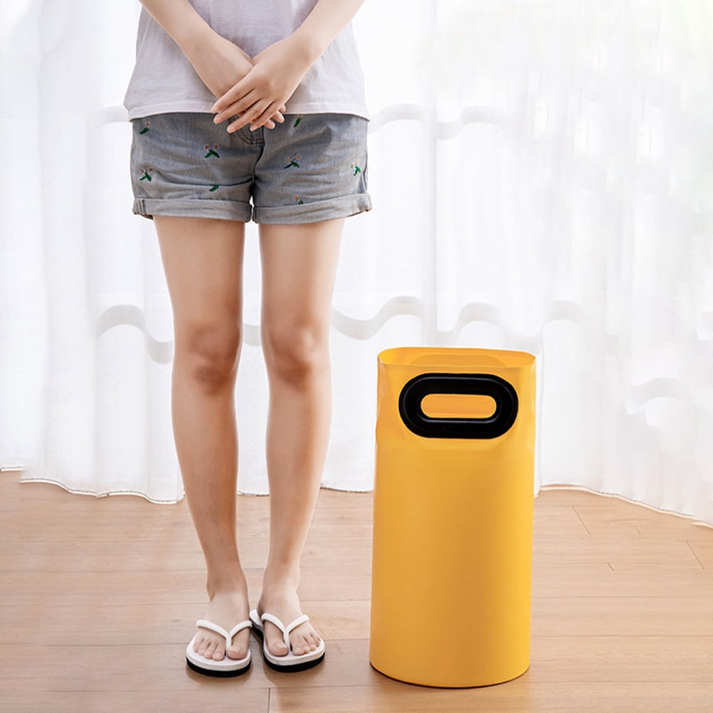 SEWCHICS Collapsible Foot Bath Basin Portable Foot Wash Bucket Yellow ...