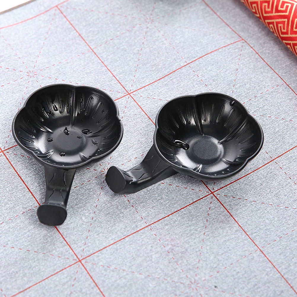 WHAMVOX Color Mixing Tray for Ink Use Black ABS Material 15pcs Set ...