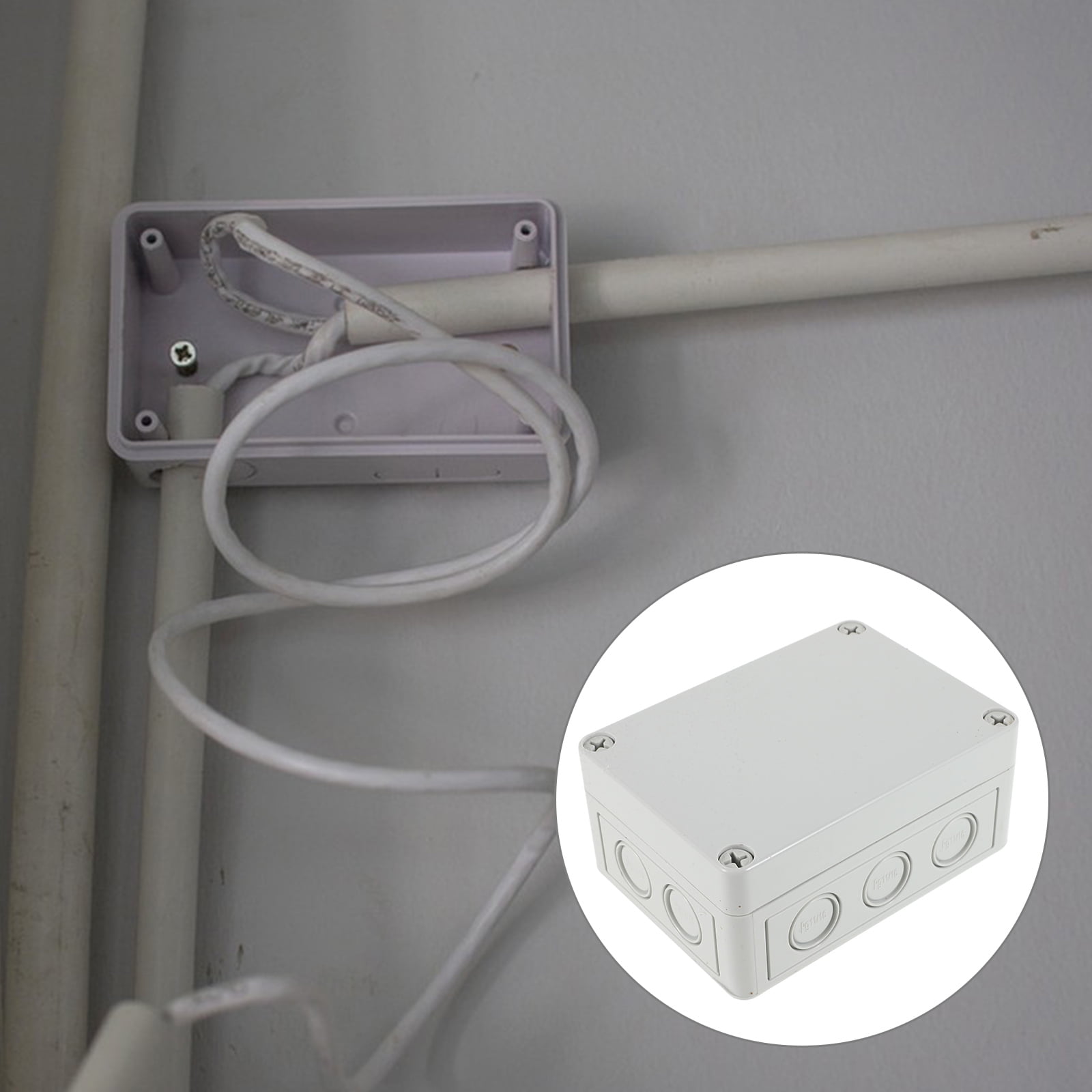 WHAMVOX Connection Box Weatherproof Extension Cord Covers For Outside ...
