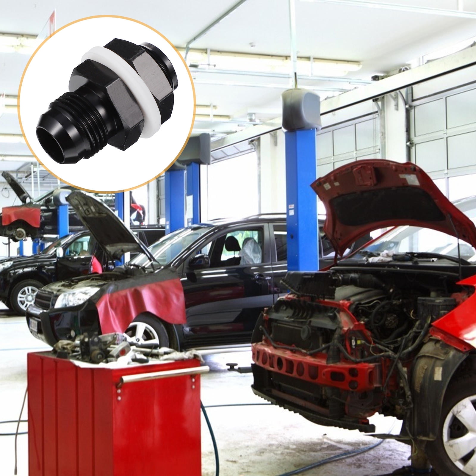 WHAMVOX Connector Reverse Taper Flare Fitting Alcohol Compatible ...