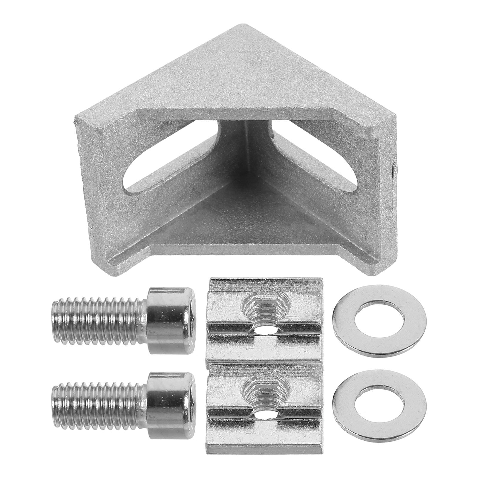 WHAMVOX Connectors Aluminum Extrusion Hardware Profile Angle Bracket ...