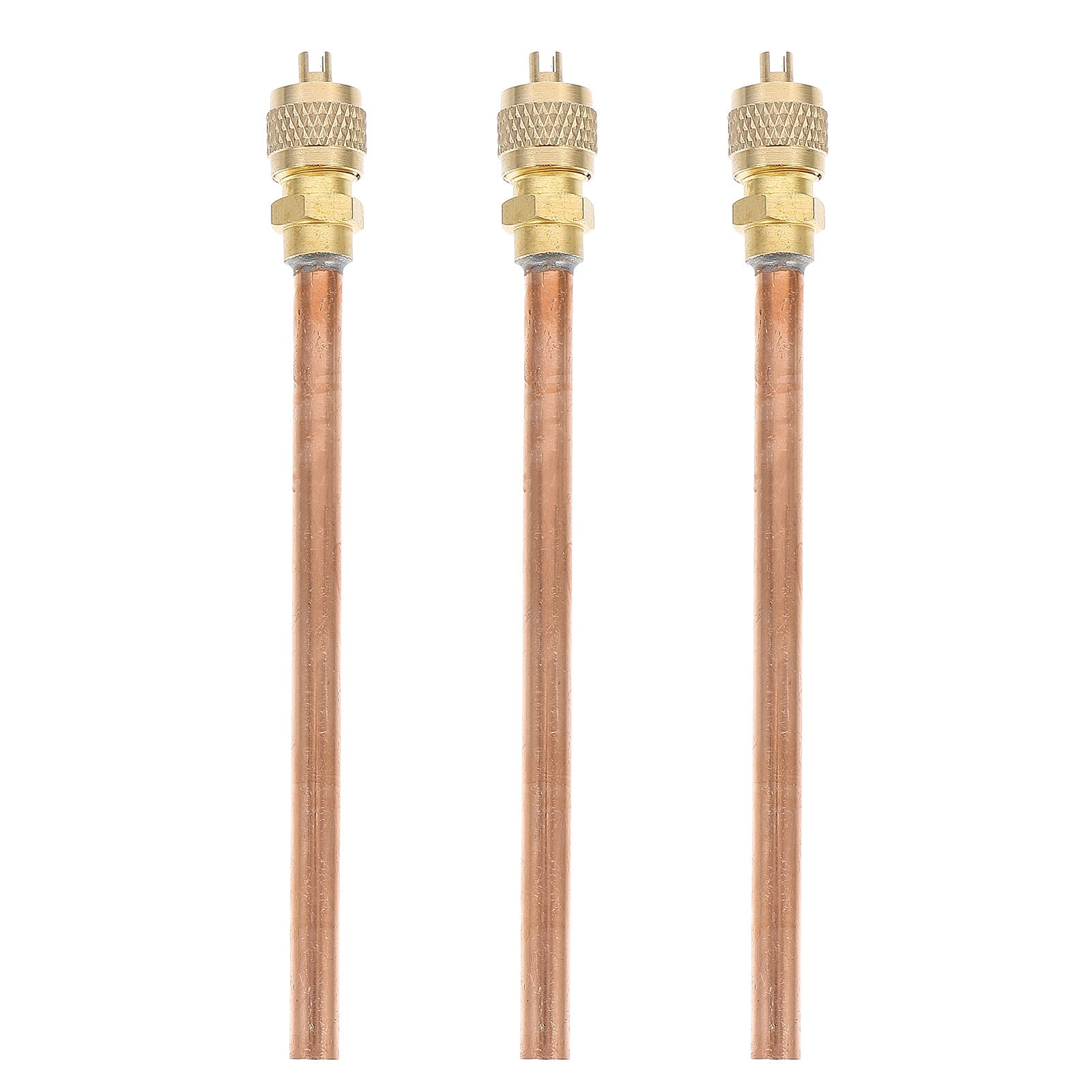 WHAMVOX Copper Service Access Valves for Air Conditioner with Knurled ...