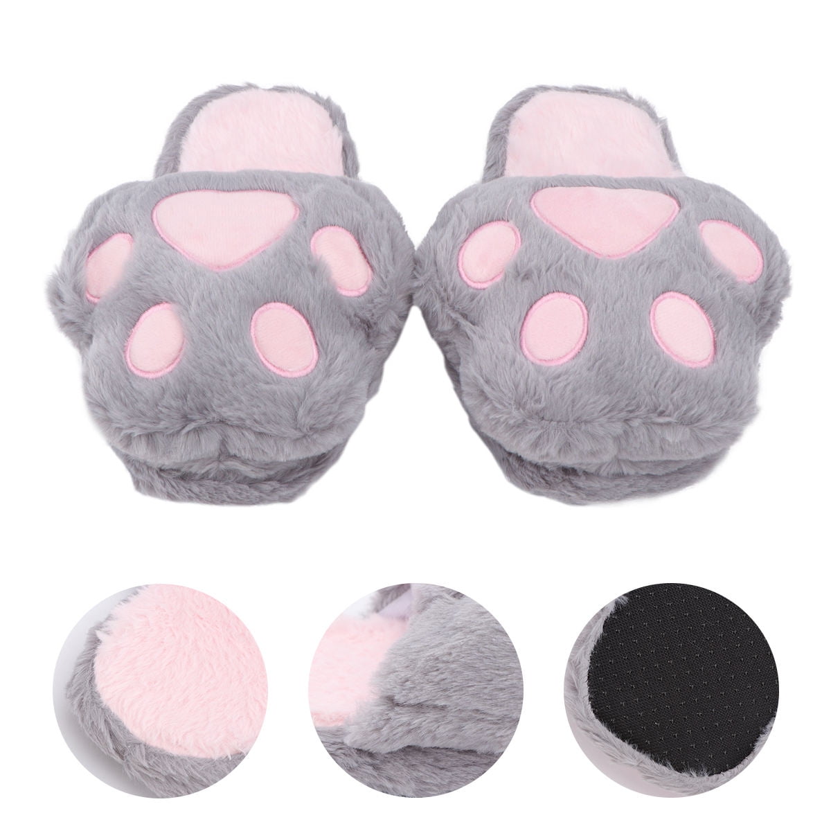 WHAMVOX Couple Slippers Delicate Stitching Claw Design Lovers - Walmart.com