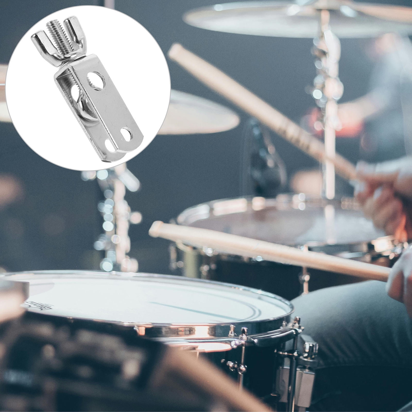 WHAMVOX Cowbell Mount Clip For Drum Set Cowbell Holder Clip Drum Set ...