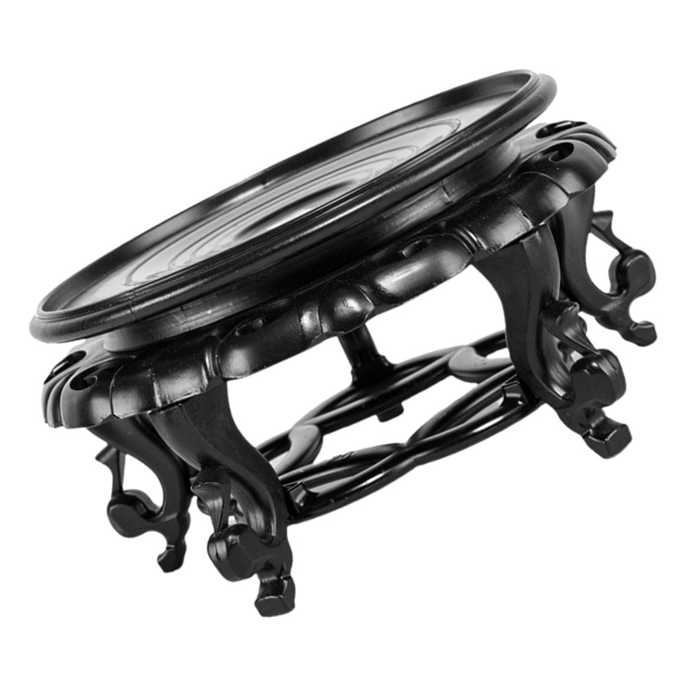 WHAMVOX Crafts Display Base Tabletop Resin Oriental Plant Stand ...