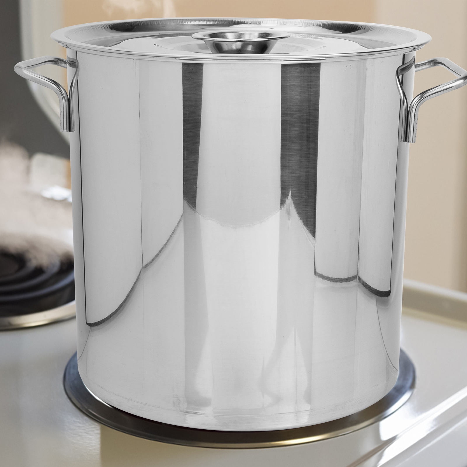 WHAMVOX Crawfish Cook Pot Stainless Steel Bucket Stewed Pot Metal ...