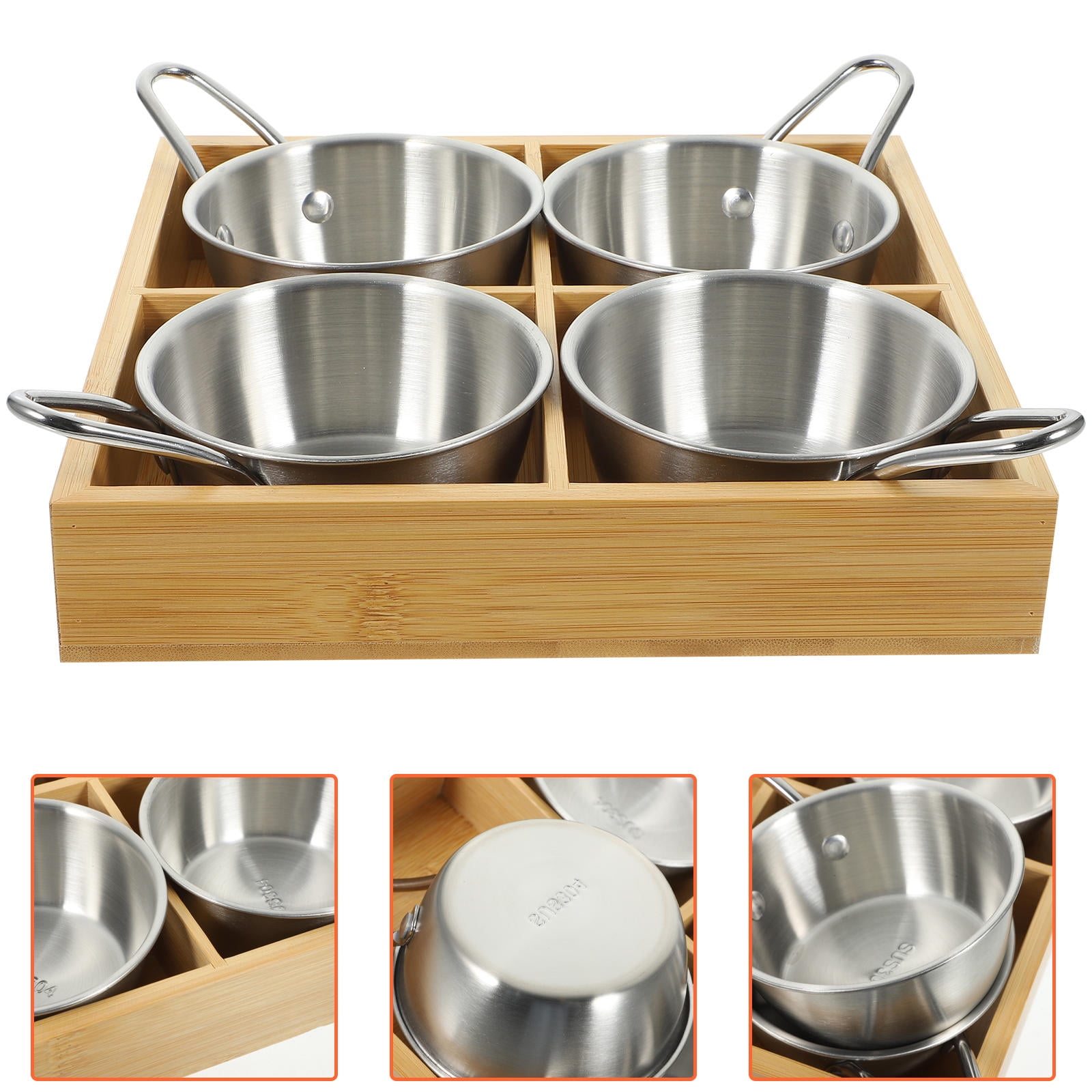KAJNBN Hot Pot Serving Plate Multi-functional Restaurant 1 Set 9.02X9 ...