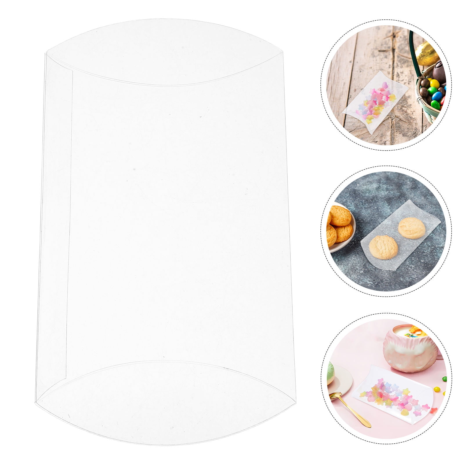 WHAMVOX Creative Clear Plastic Display Boxes for Party Favors and ...