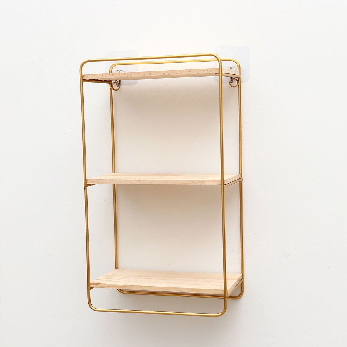 WHAMVOX Creative Nordic Style Shaped Storage Rack Three-Layer Wall ...