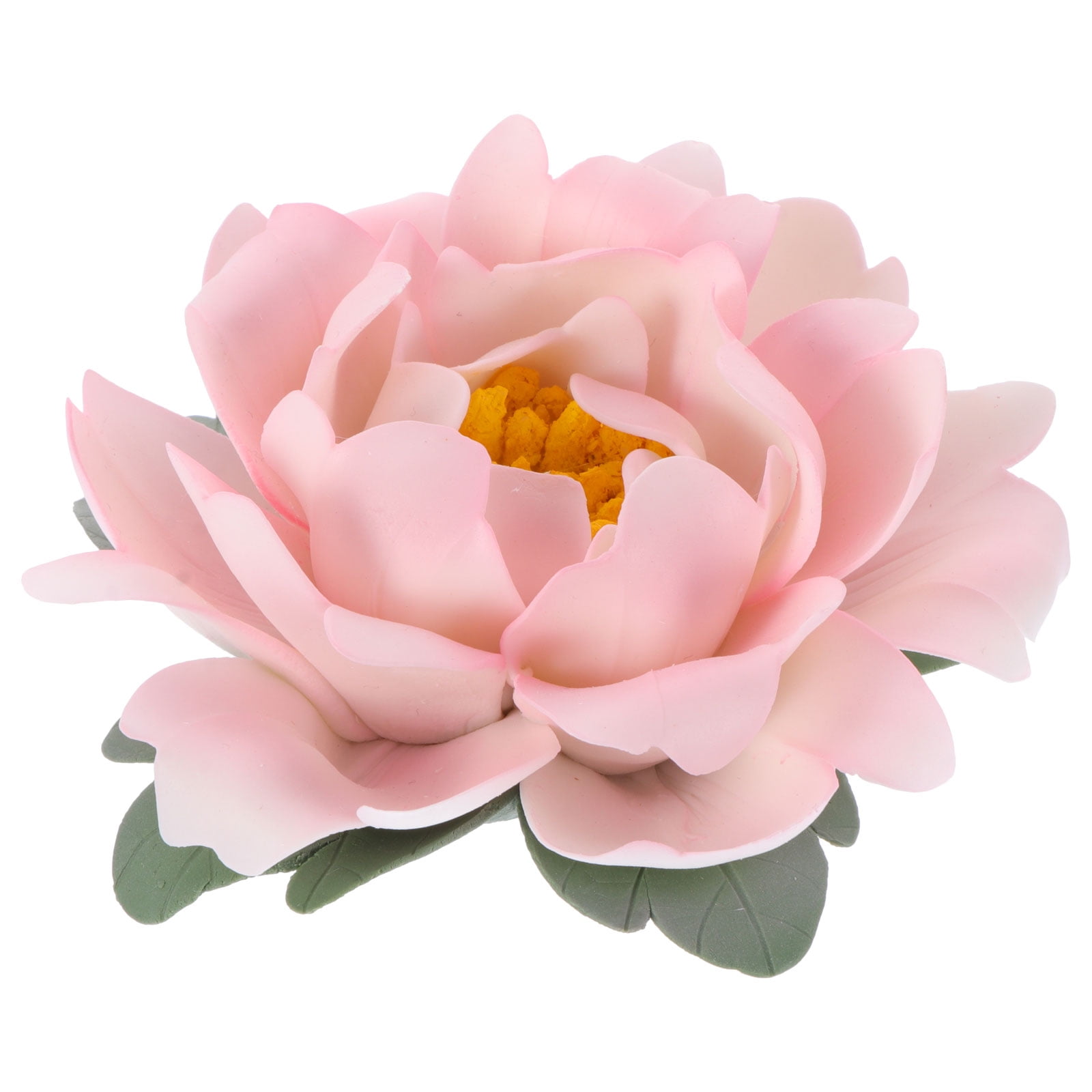 WHAMVOX Creative Peony Flower Shaped Ceramic Incense Tray for ...