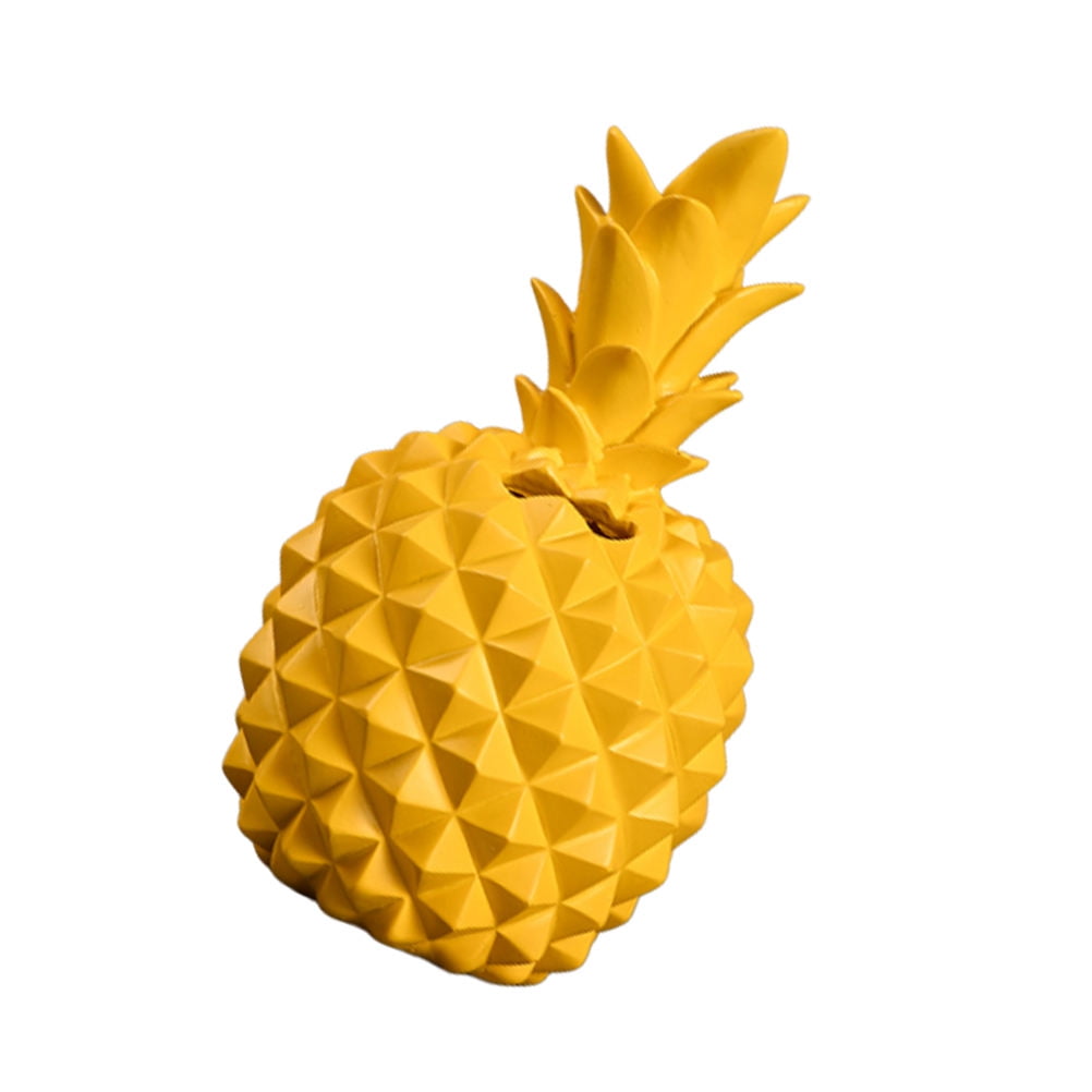 WHAMVOX Creative Resin Pineapple Coin Bank for Kids to Save Money and ...