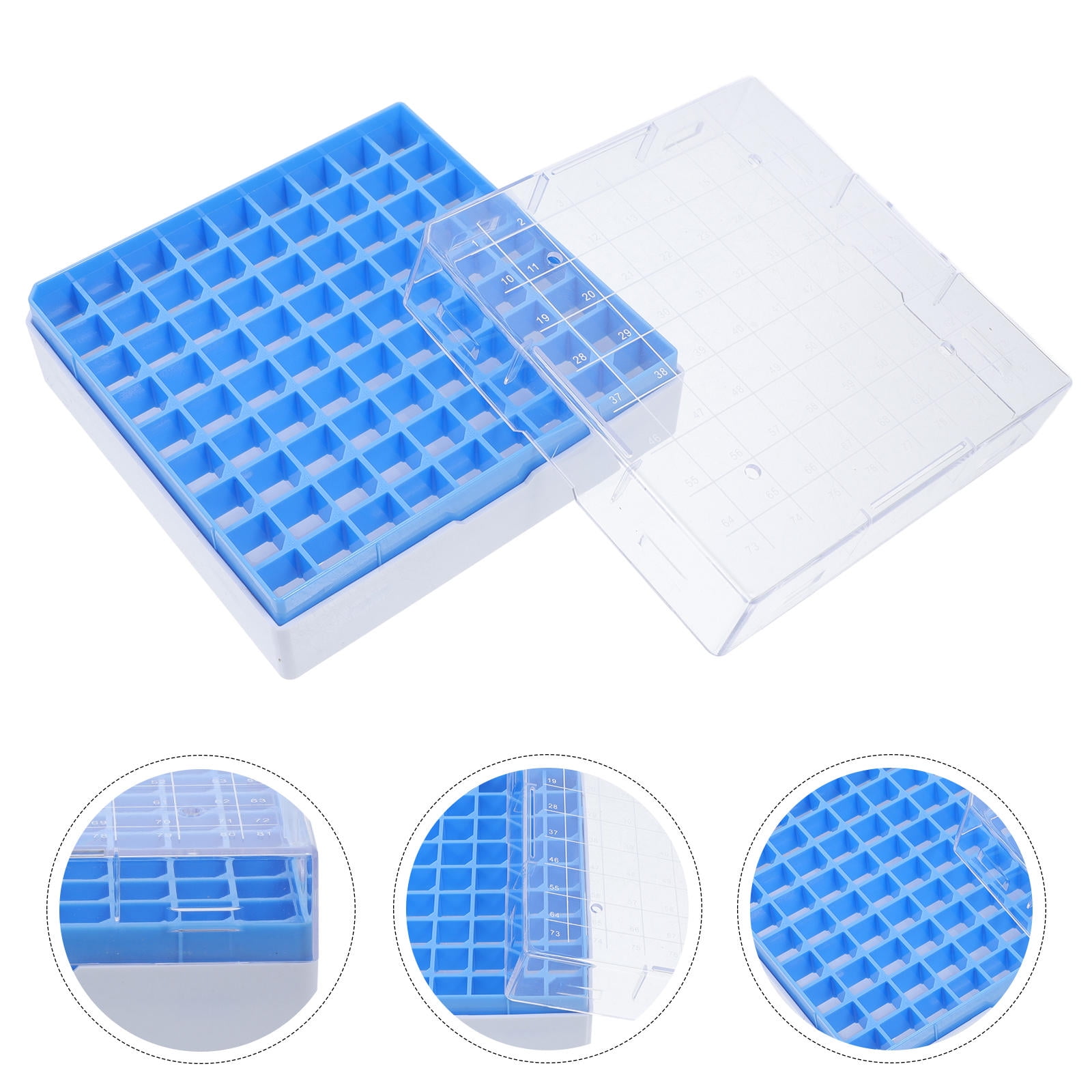 WHAMVOX Cryogenic Container Freezer Box Vial Tube Box Cryovial Freezer ...