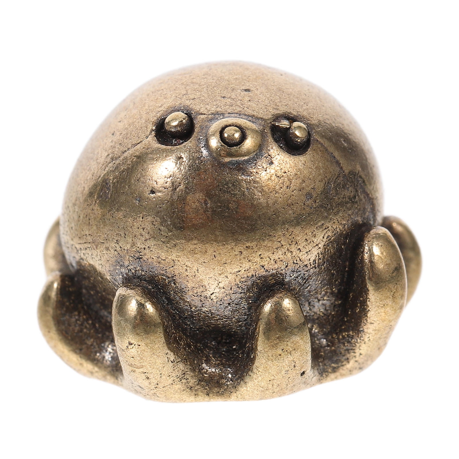 WHAMVOX Cute Octopus Figurine Brass Octopus Statue Feng Shui Octopus ...