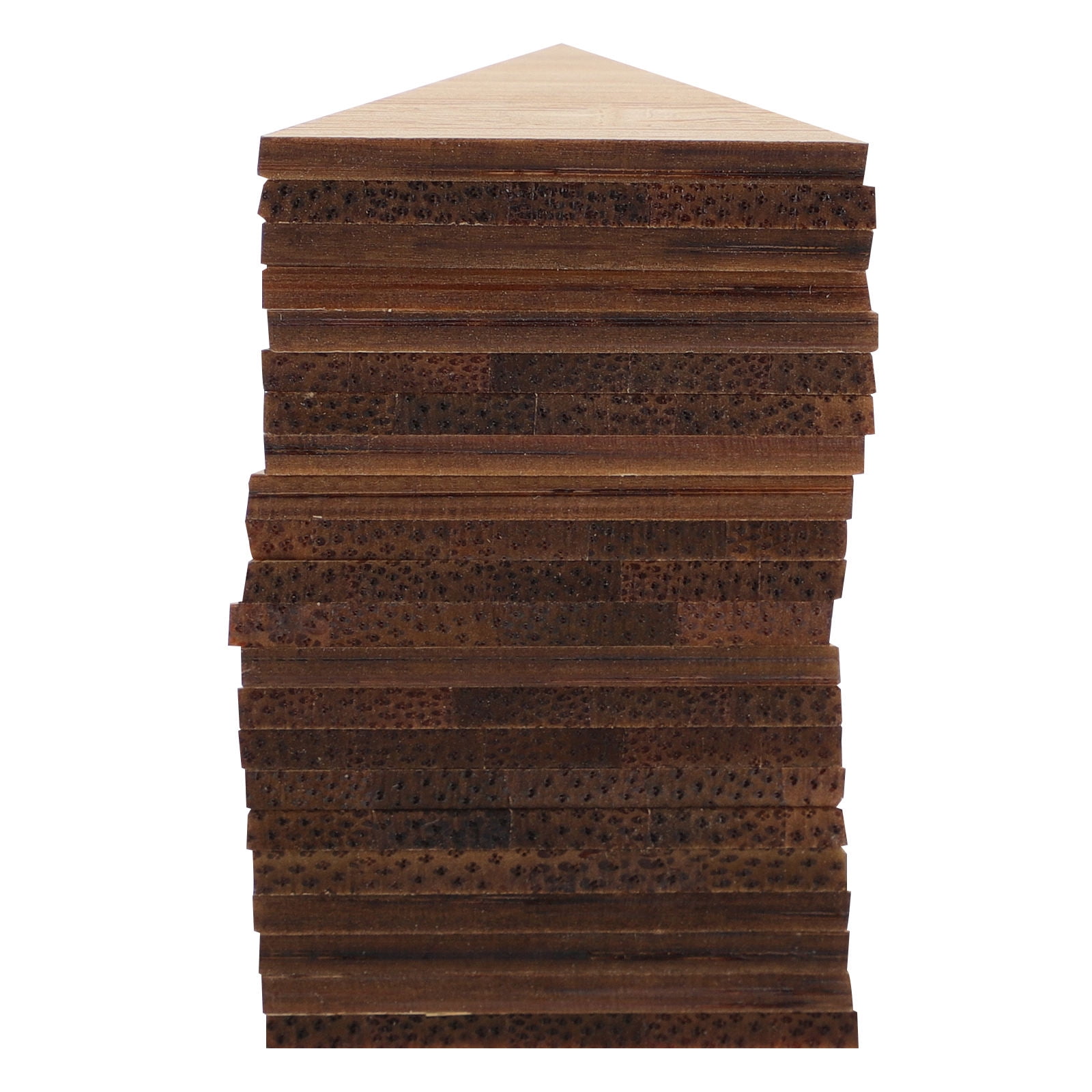 WHAMVOX DIY Blank Bamboo Crafts for Kids Playing with Beige Synthetic ...