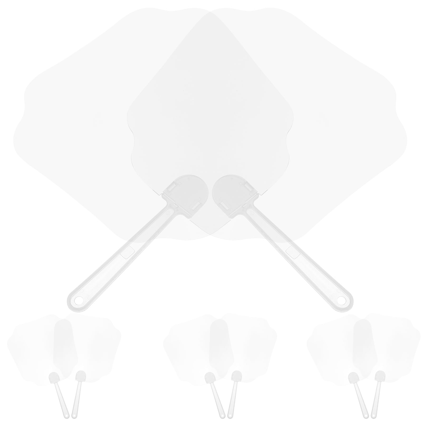 WHAMVOX DIY Blank Fans for Creative Painting Projects and Home ...