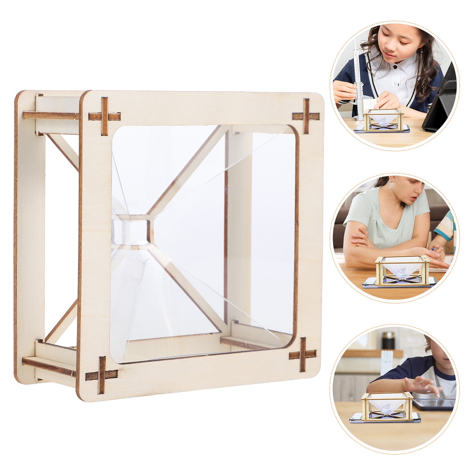 WHAMVOX DIY Hologram Projector Kit for Elementary Students 3D Viewing ...